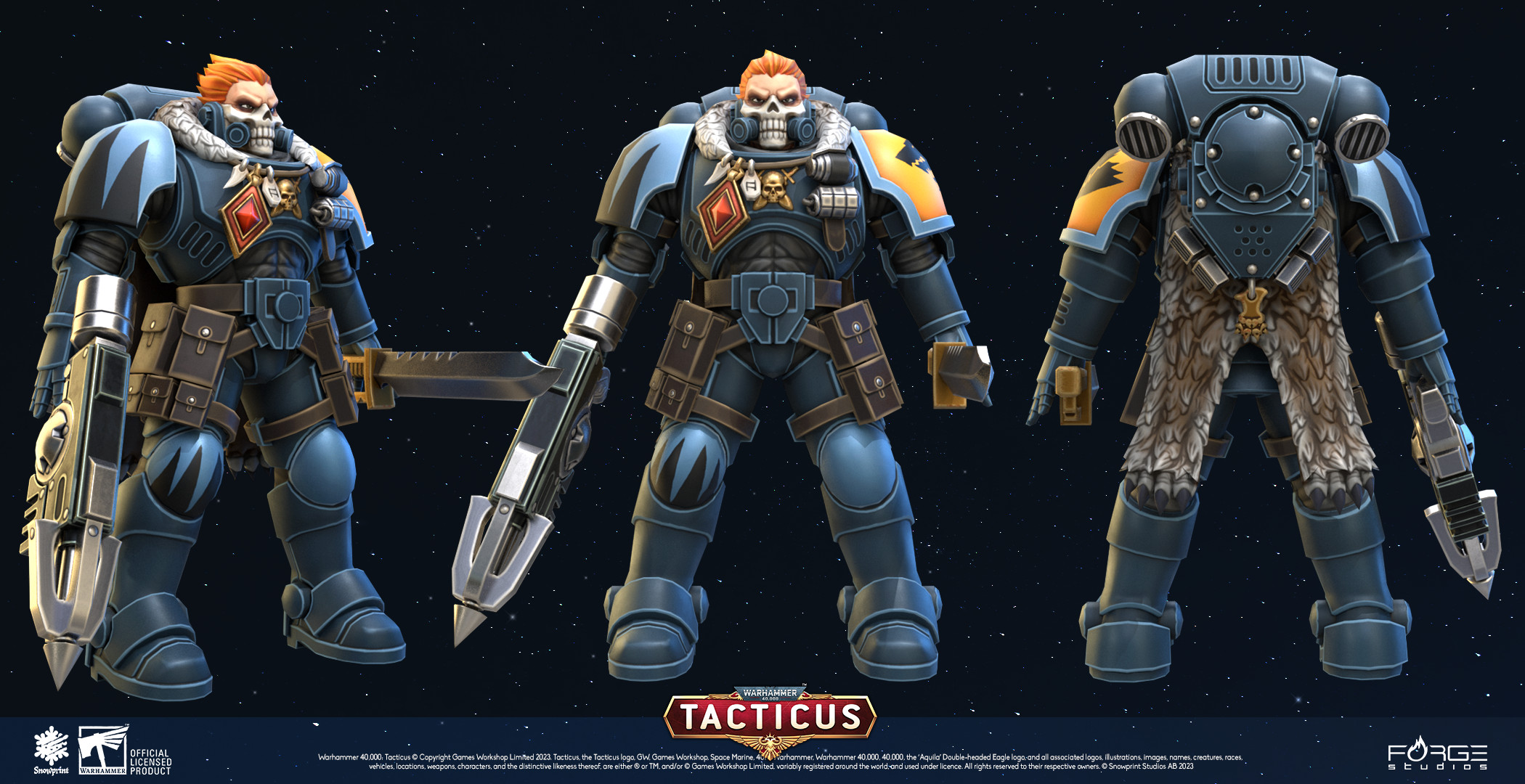 FORGE STUDIOS - Warhammer 40k: Tacticus - Tjark Wyrdbane