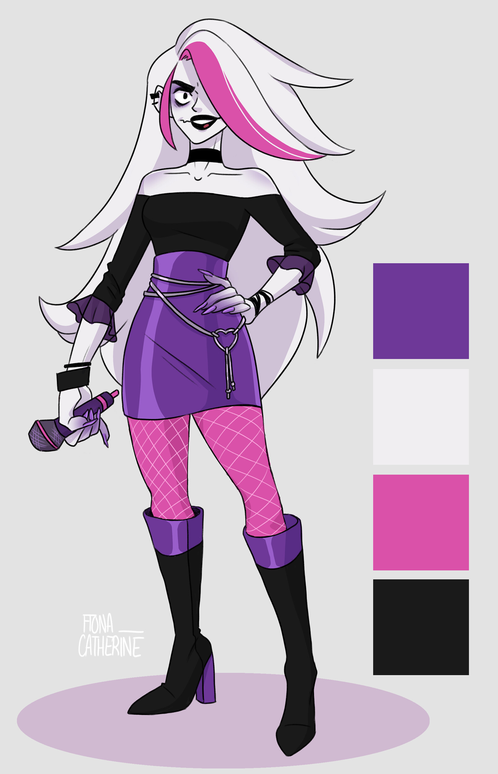 ArtStation - Banshee - Character Design Process