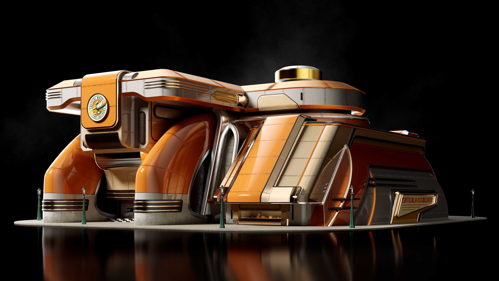 KitBash3D - "AtomPunk" - Premium 3D Models & Materials Kit