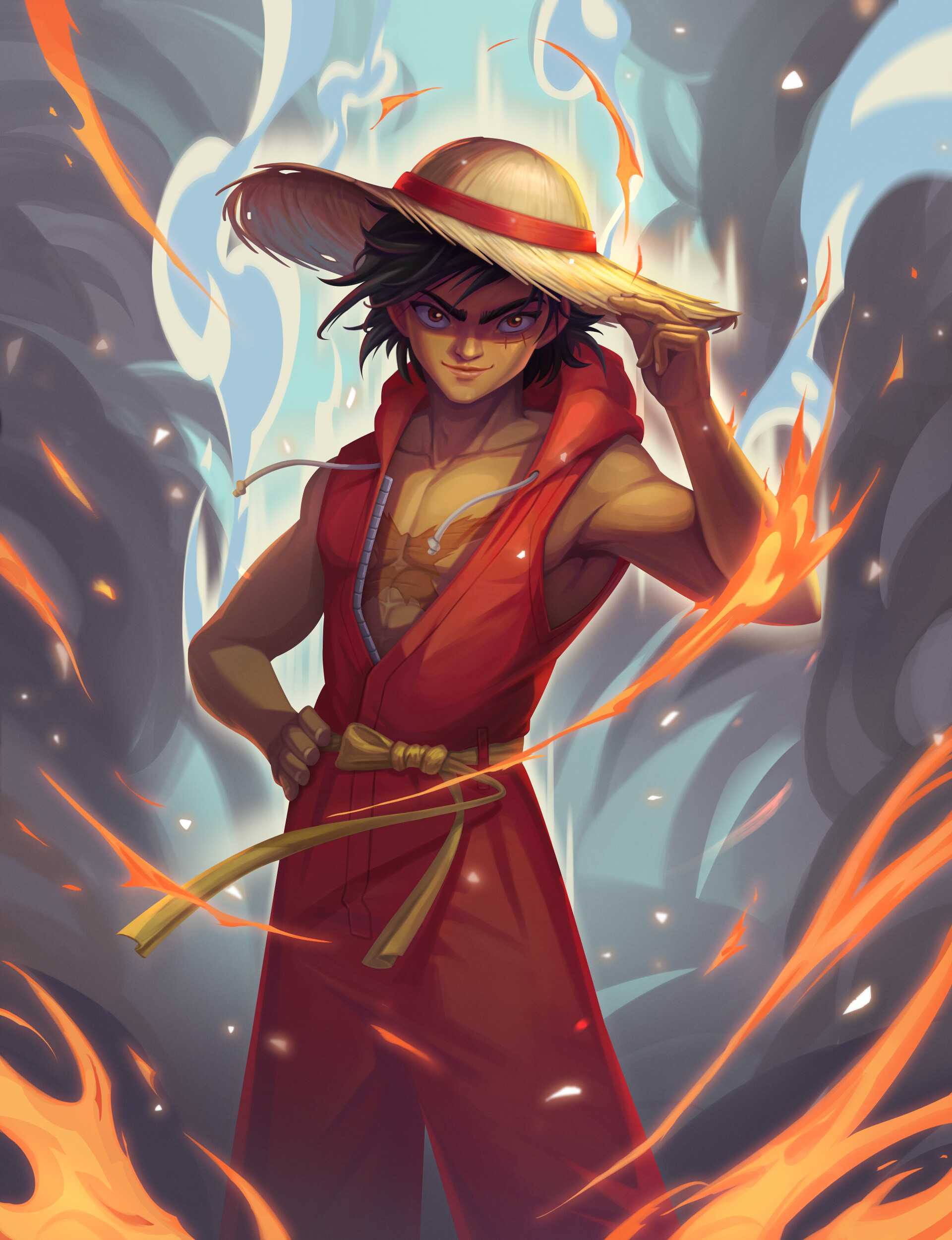 ArtStation - Luffy Fanart