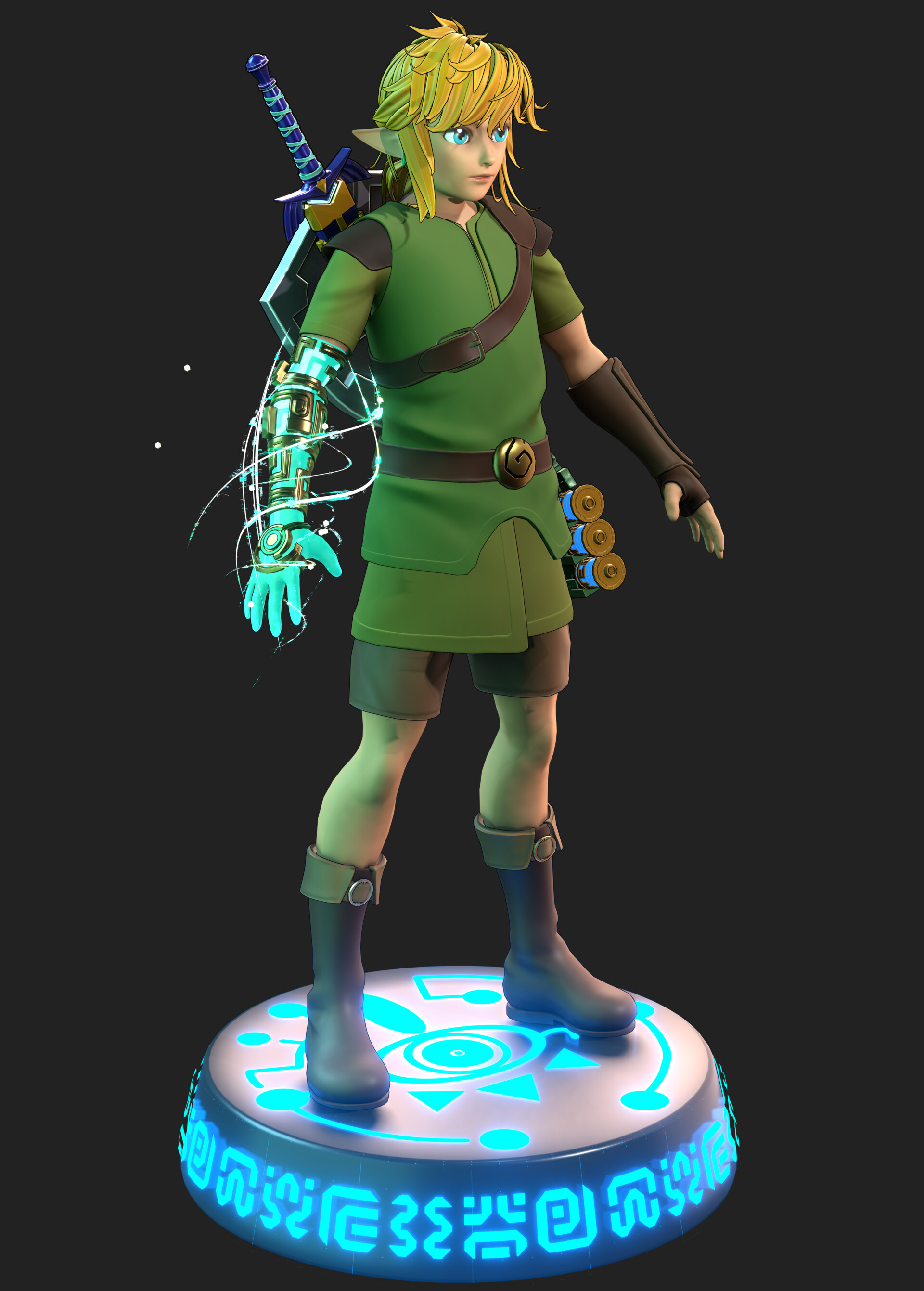 ArtStation - Zelda link