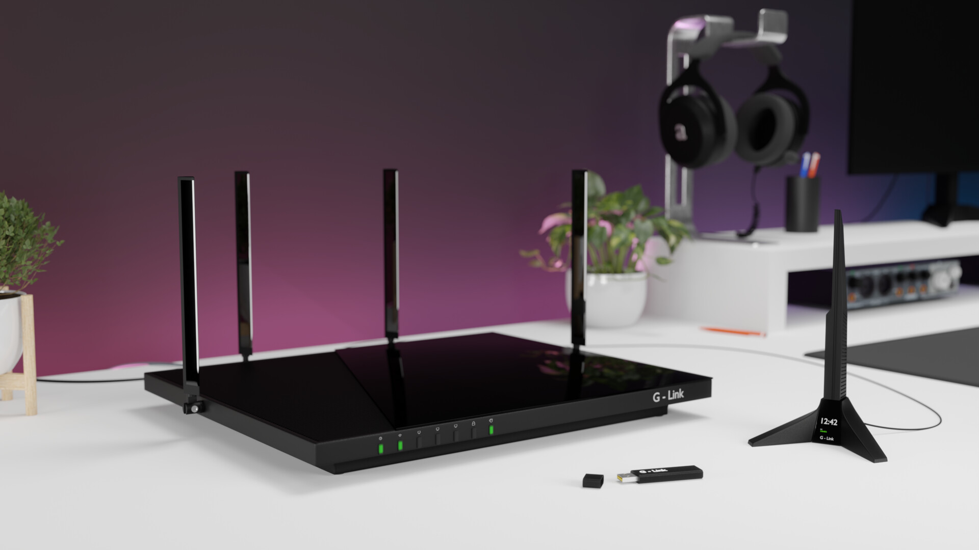ArtStation - router commercial style art