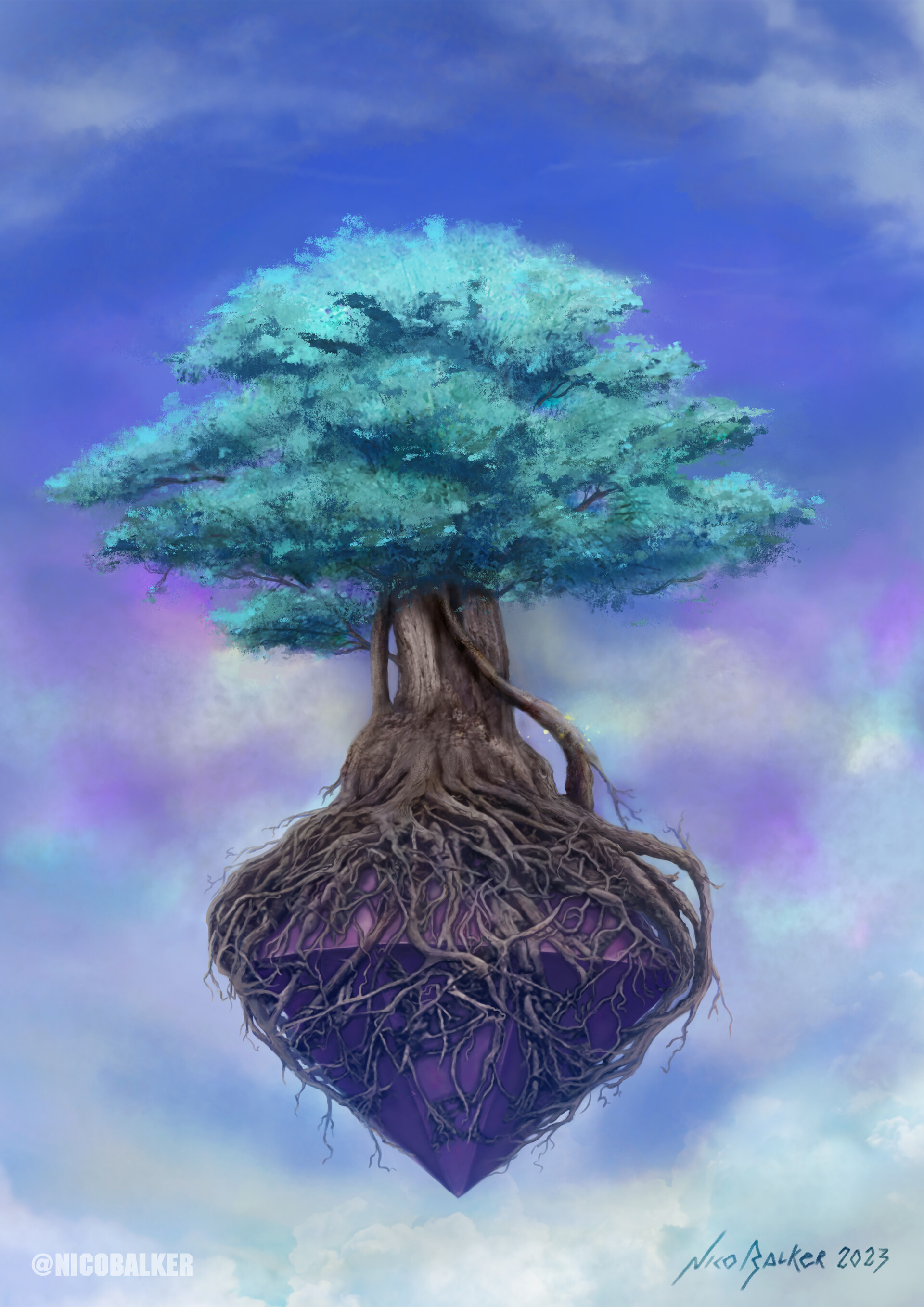 ArtStation - Fairy tree