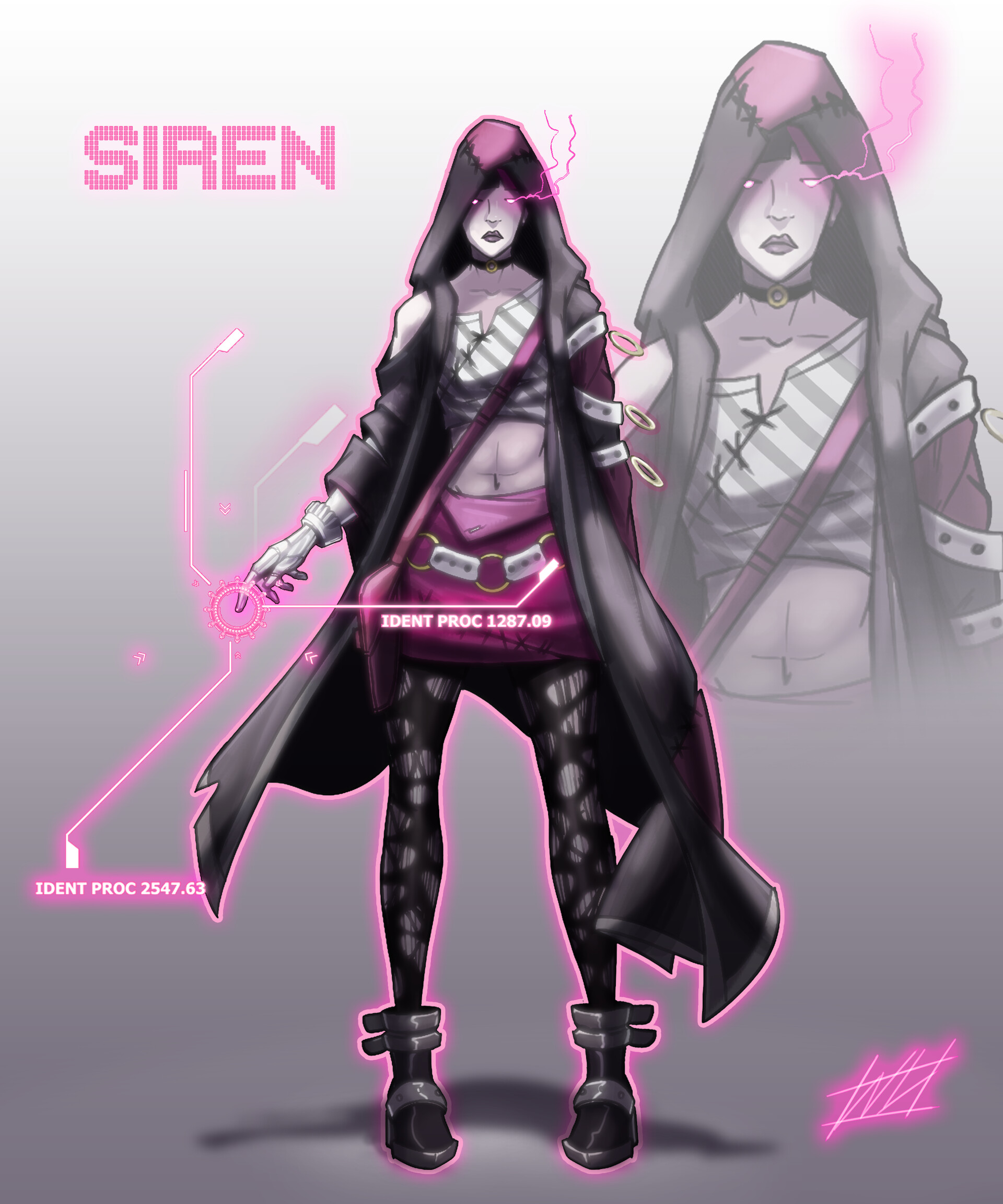 ArtStation - Siren - Soul Code Original