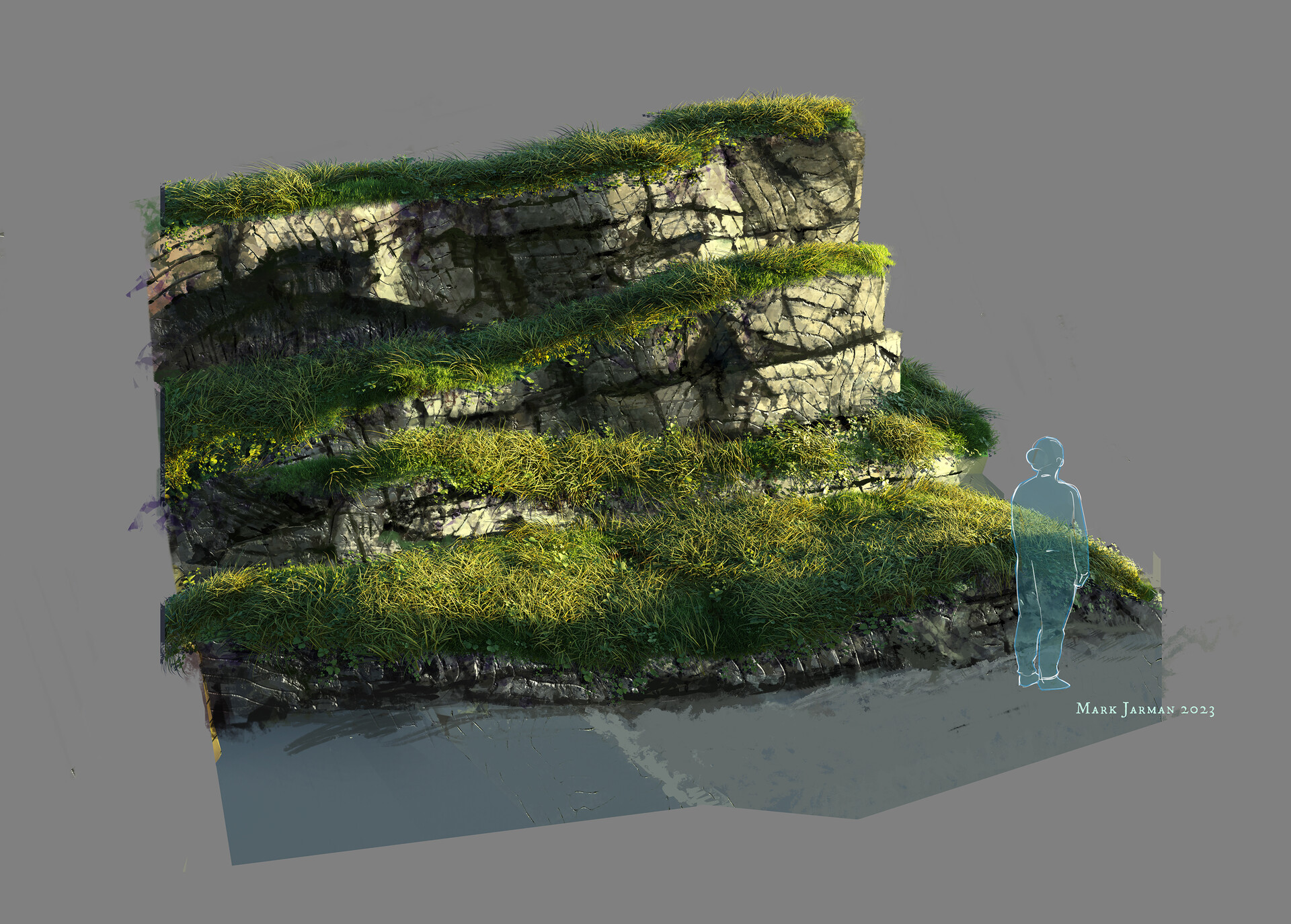 ArtStation - Rockwork Study - Karst Geology