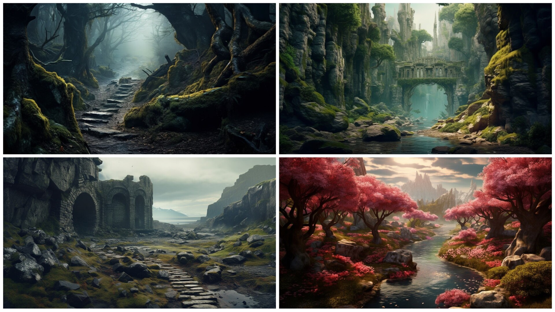 Concept Art - +320 Fantasy Environment Reference Images (4k) | Vol_35