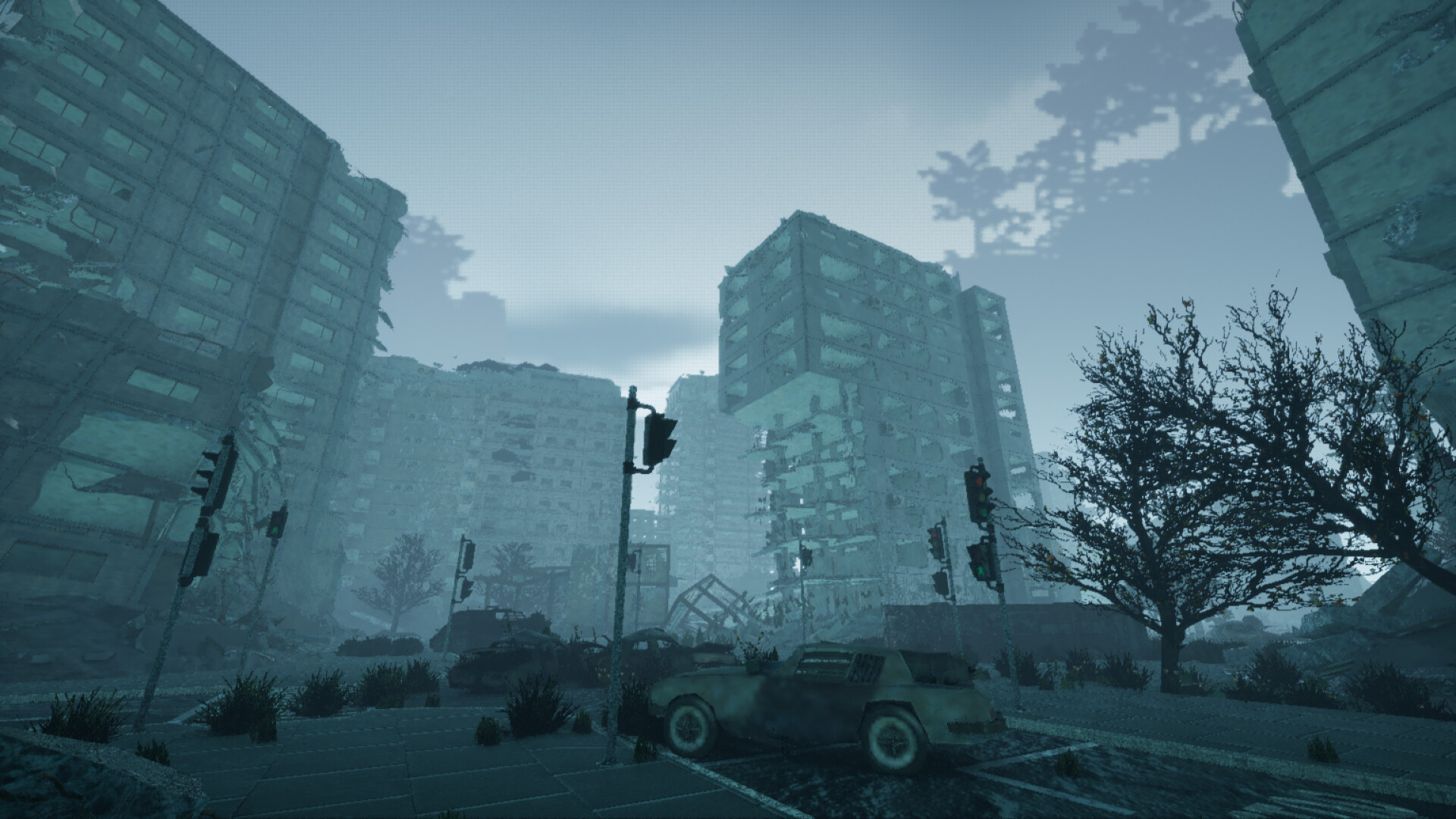 ArtStation - Post Apocalyptic City