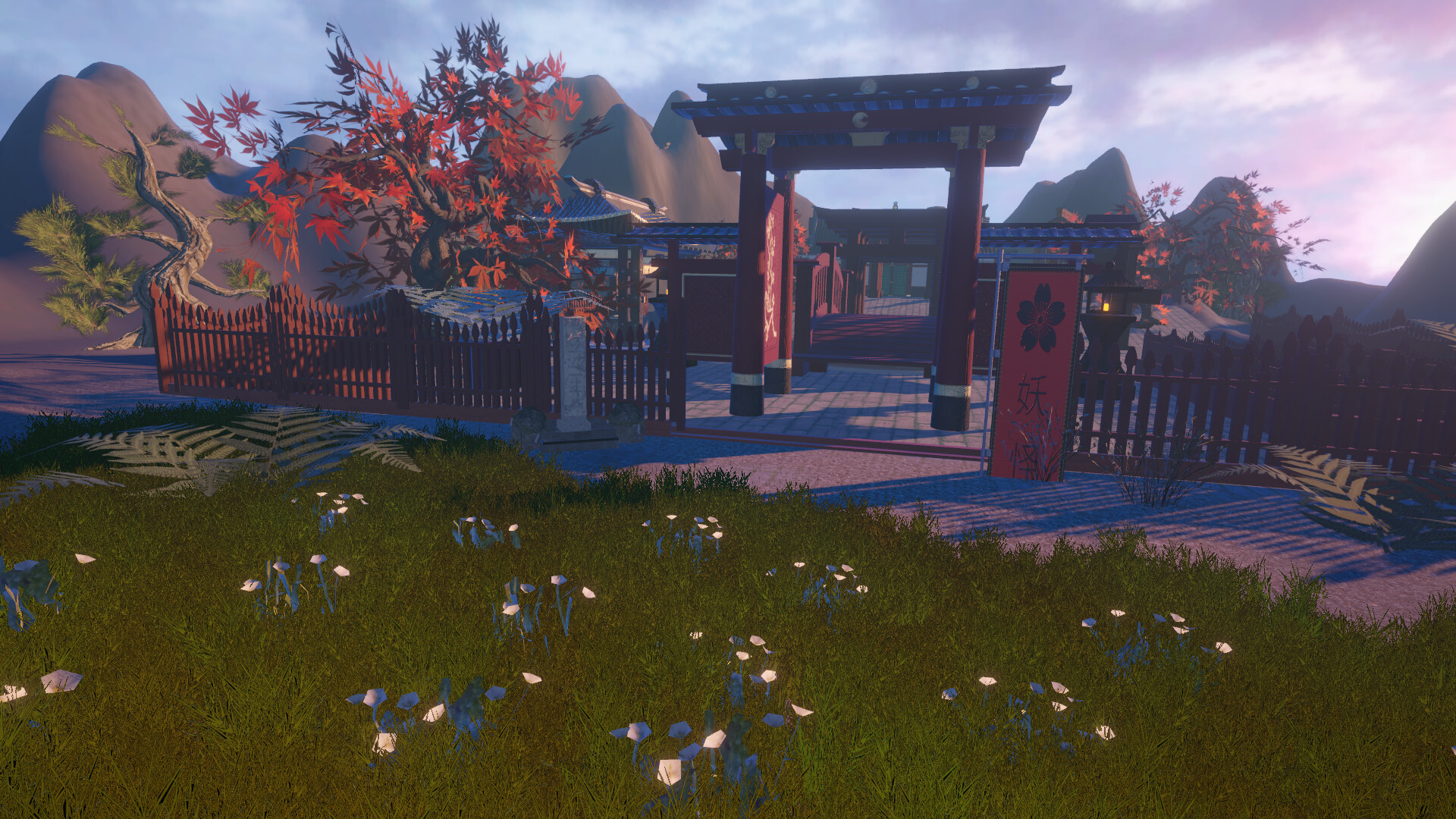 ArtStation - Japanese shrine group project