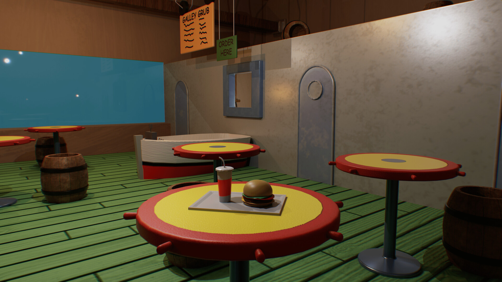 Krusty Krab Tables