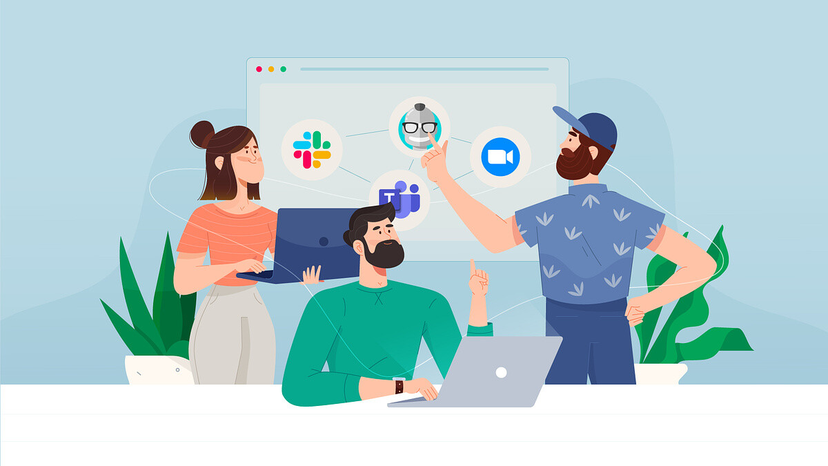 ArtStation - Team Work illustration