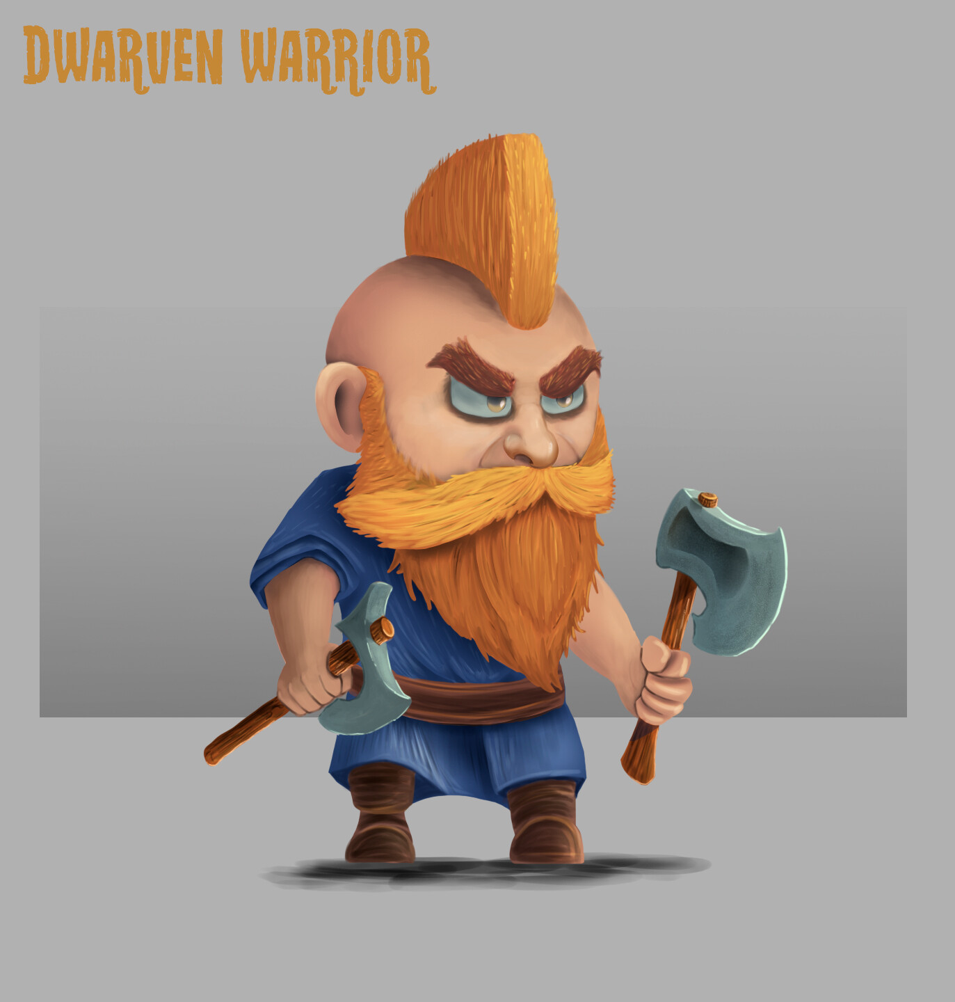 ArtStation - Dwarven Warrior