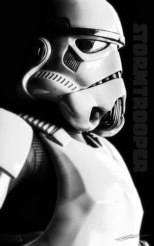 ArtStation - Stormtrooper Bust in 3D