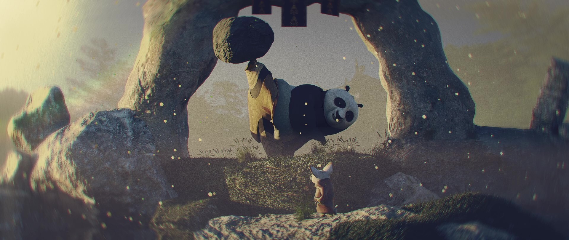 ArtStation - Po X Master Shifu