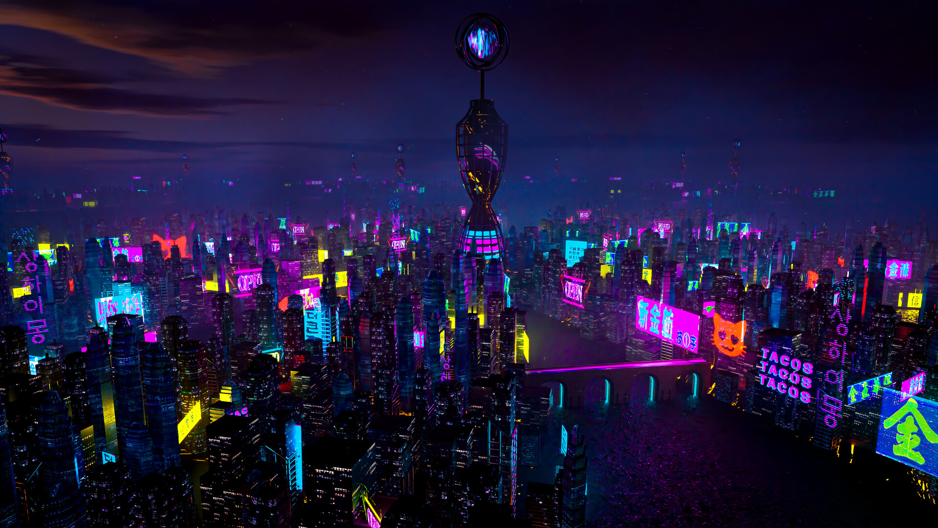 ArtStation - Cyber City