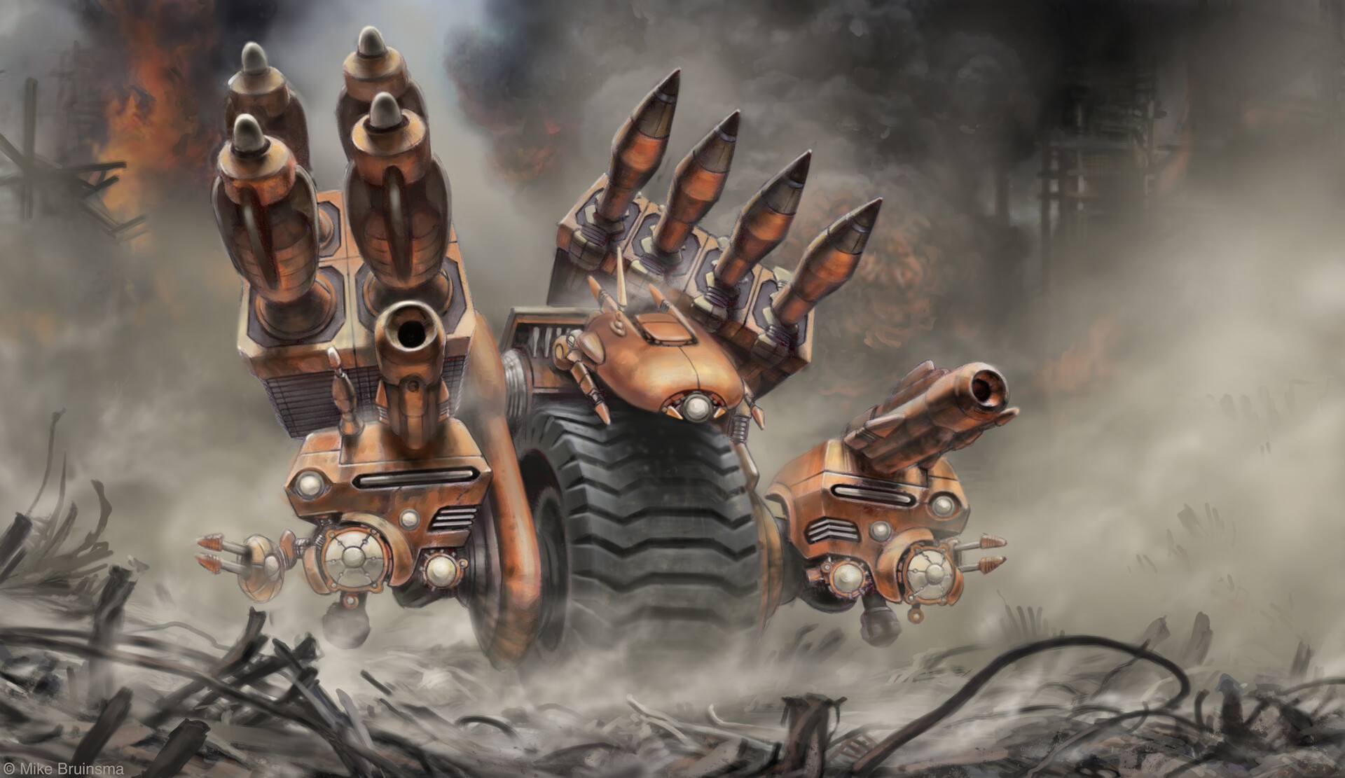 ArtStation - Warwheel