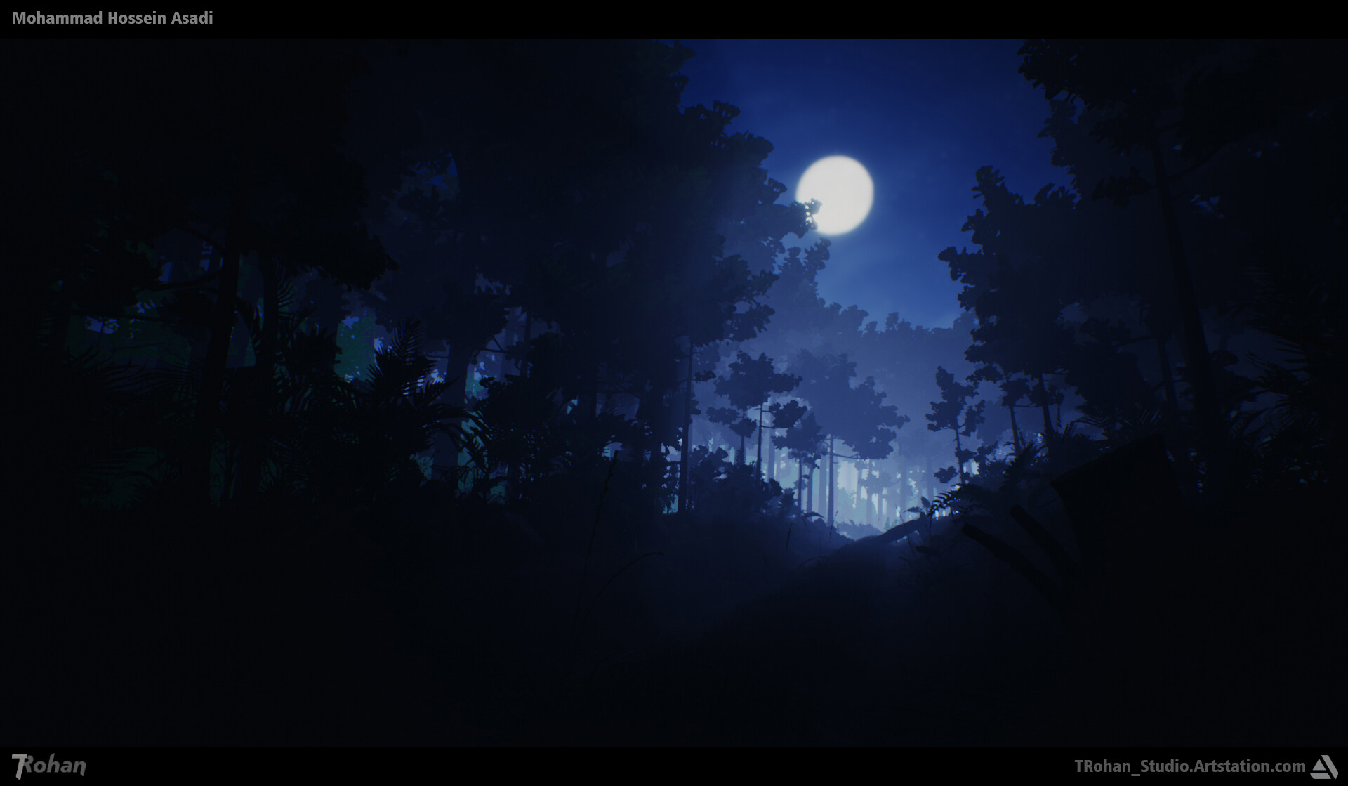 ArtStation - Forest Path