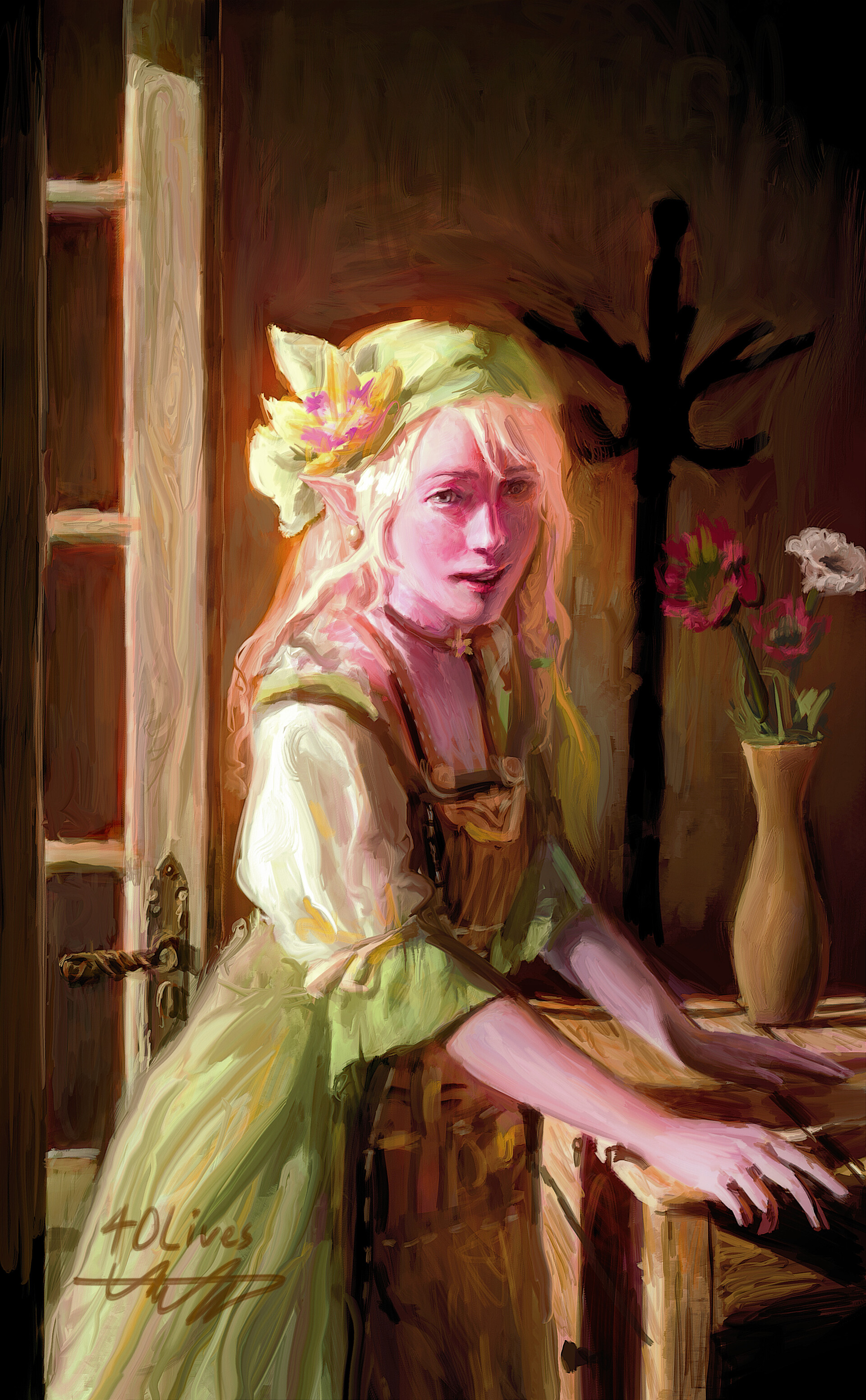 ArtStation - Palia Tish Fan Art