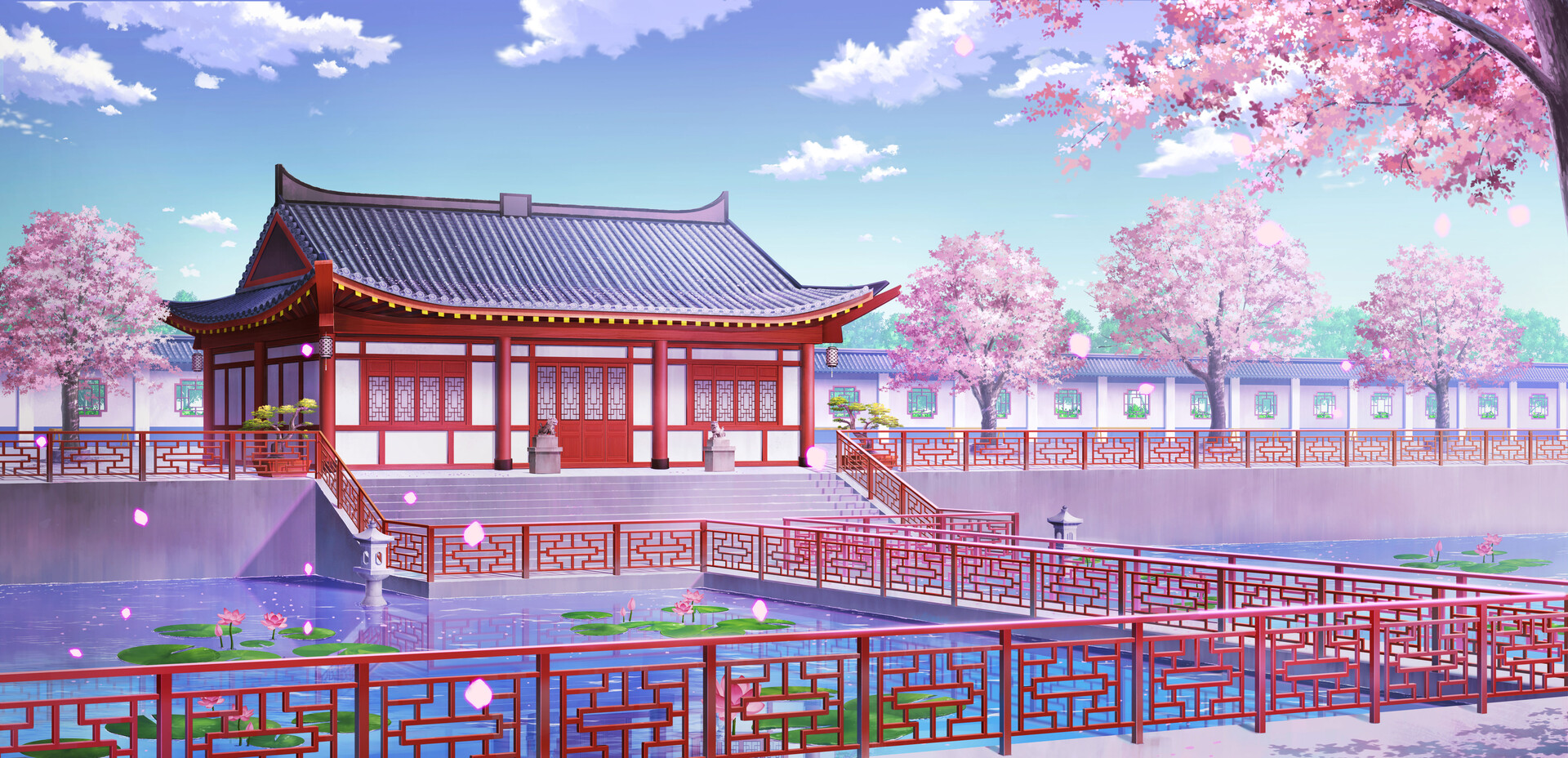 ArtStation - Enchanting Blossoms