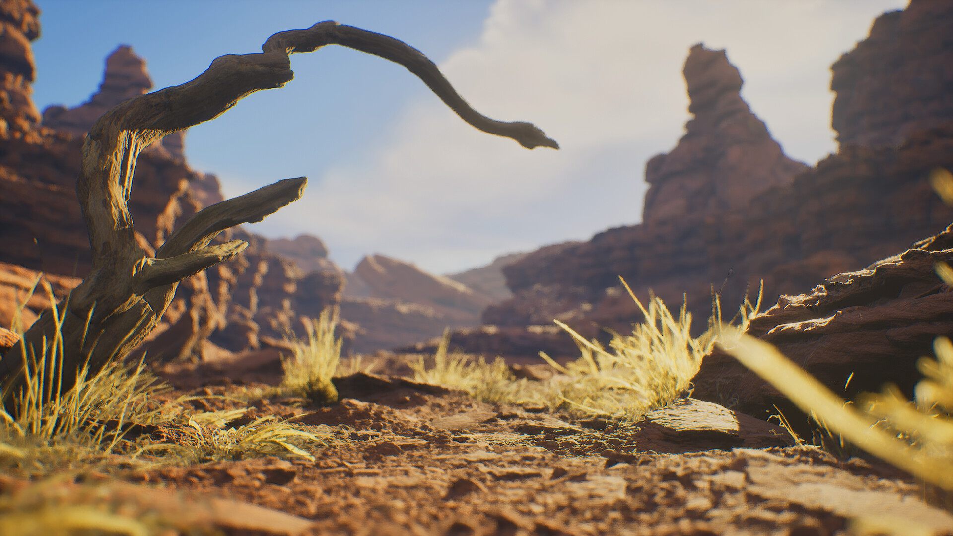 ArtStation - Desert Level Art UE5