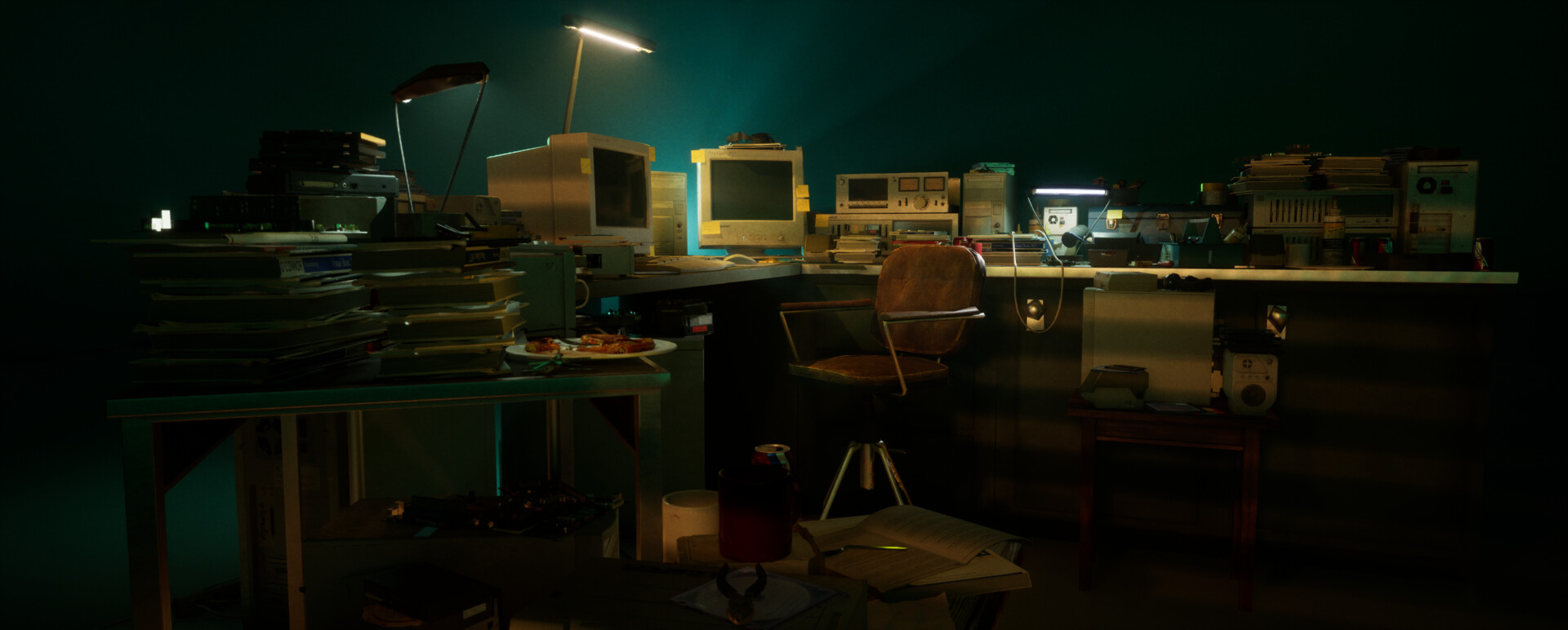 Michael Bonaldi - Apartment Tech Props Re-light UE5