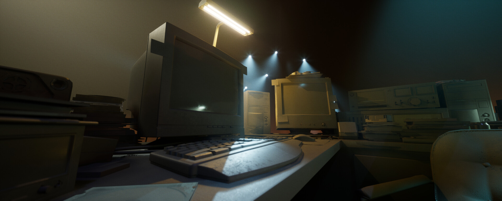 Michael Bonaldi - Apartment Tech Props Re-light UE5