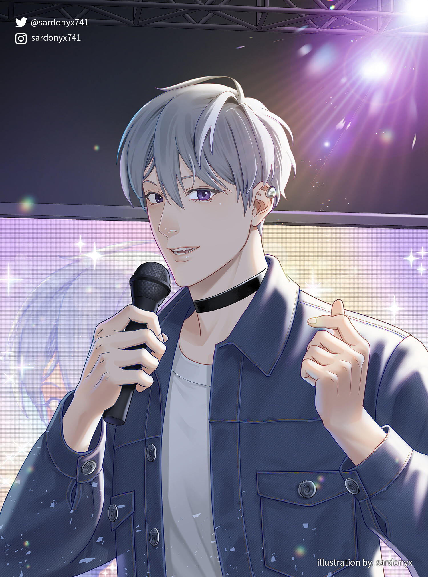 ArtStation - 웹소설 아이돌 st (Idol style)