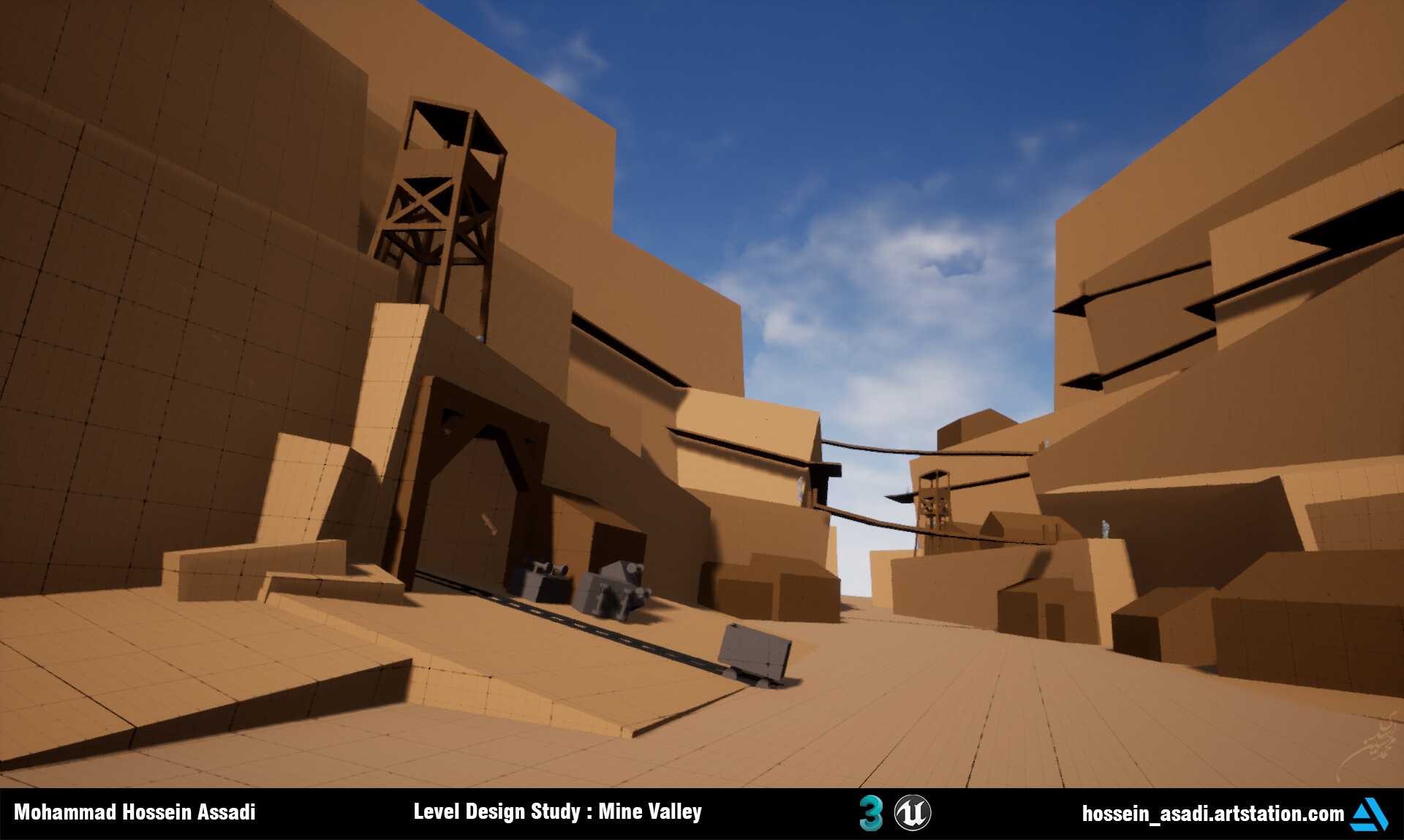 ArtStation - Western Mine