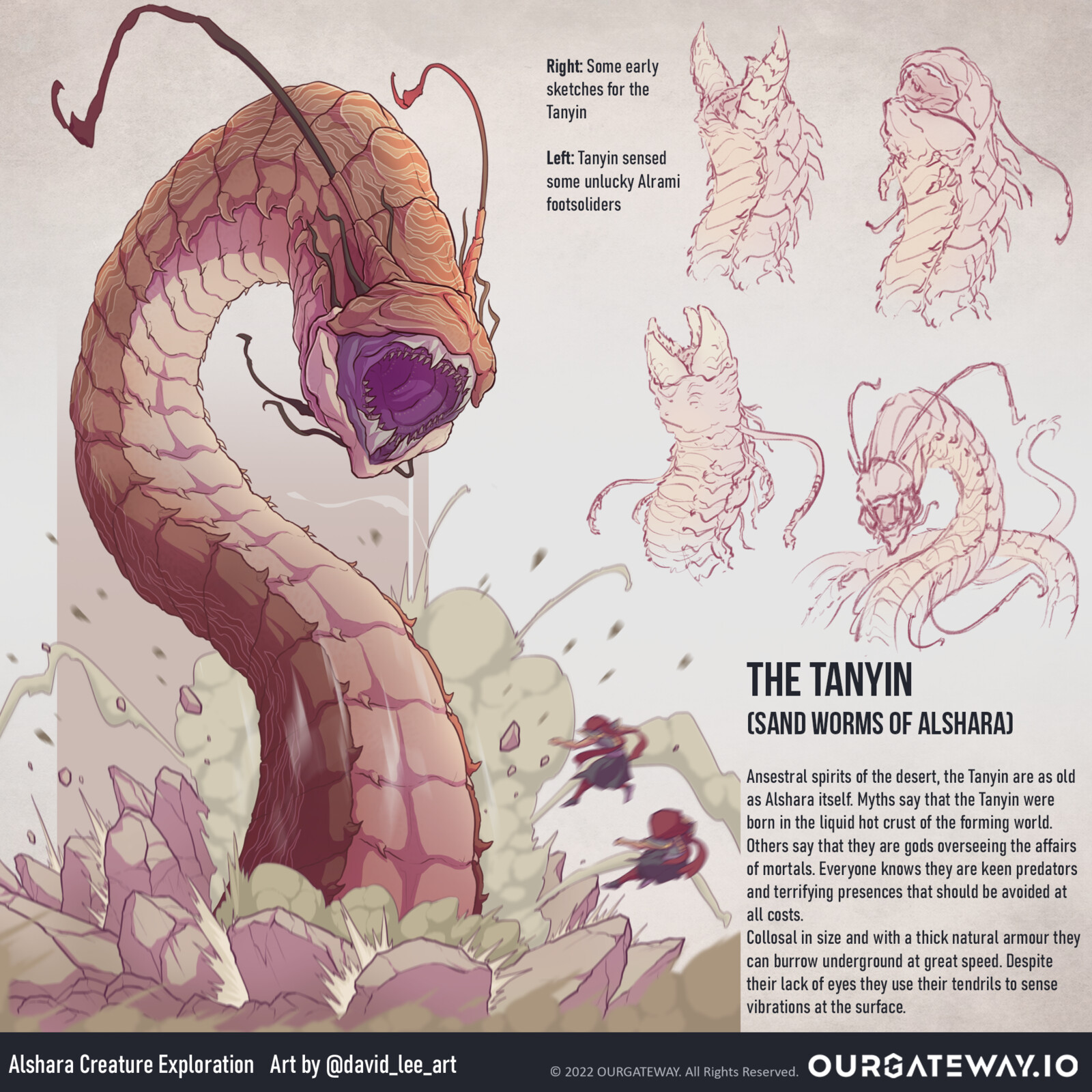 David Lee - Alshara Creatures