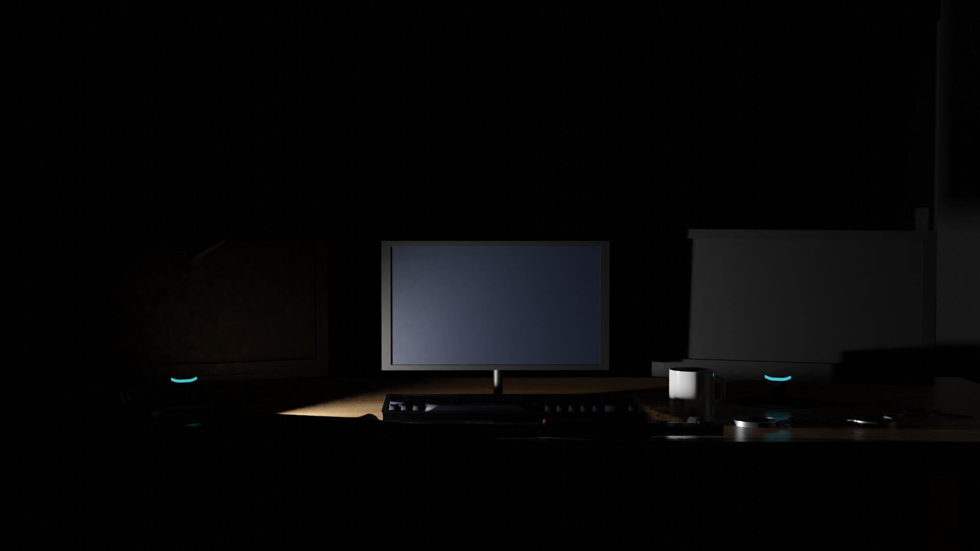 ArtStation - Eternal Prison - Title Screen