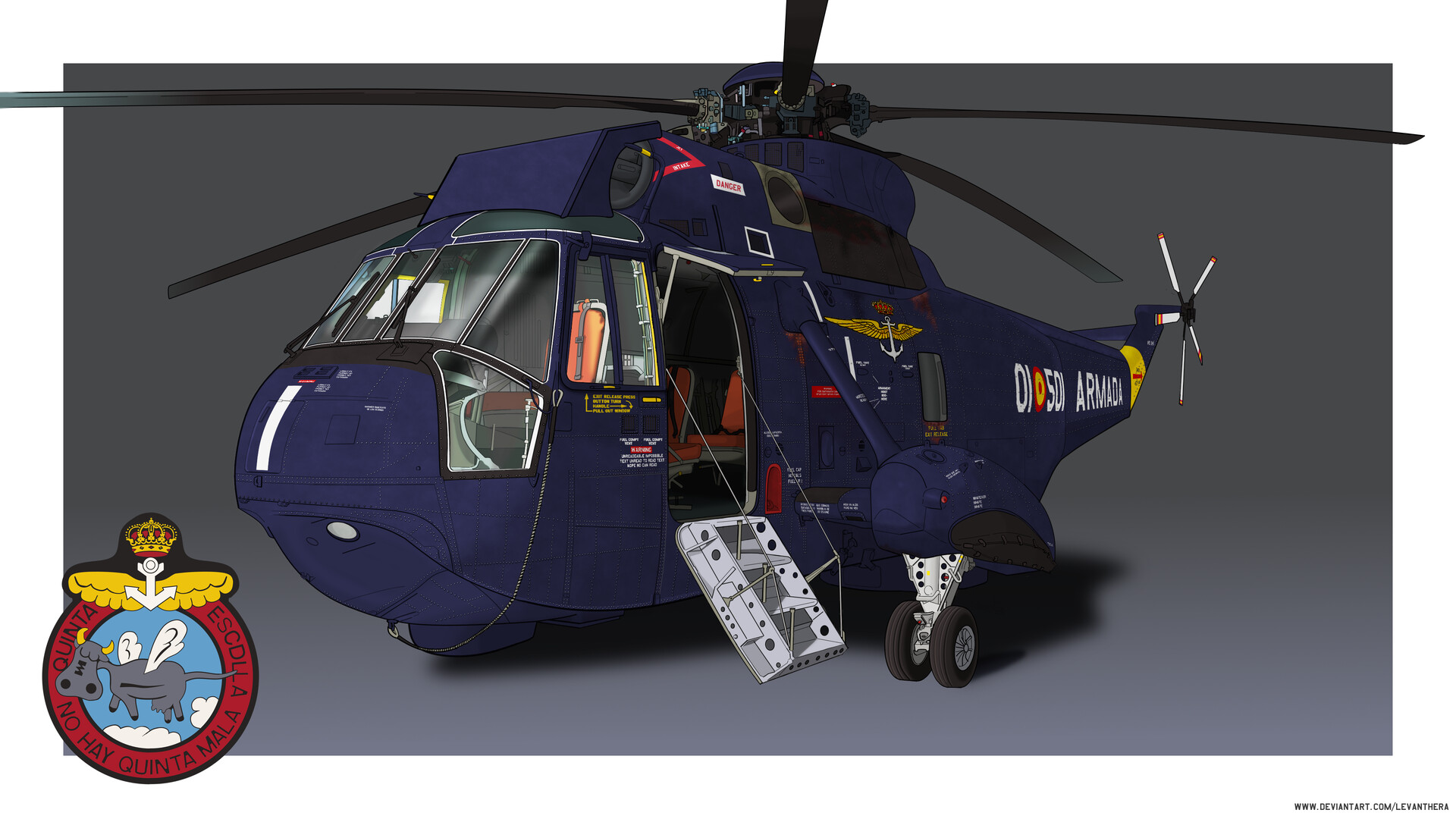 ArtStation - SH-3D Sea King