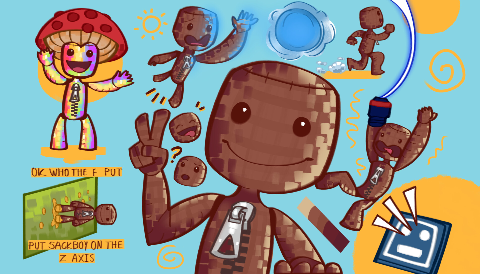 ArtStation - Sackboy!