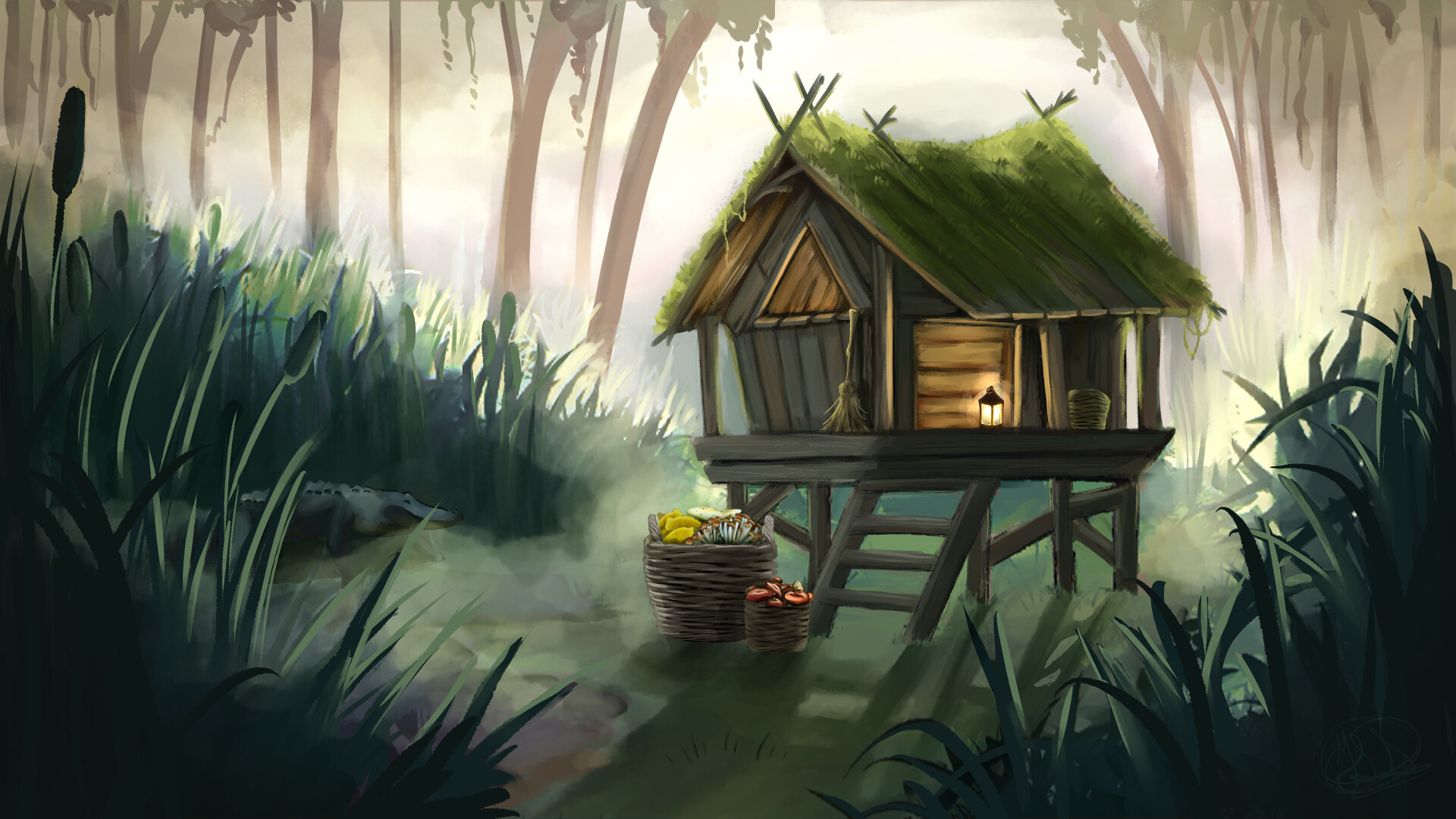 ArtStation - 2D Environment Design