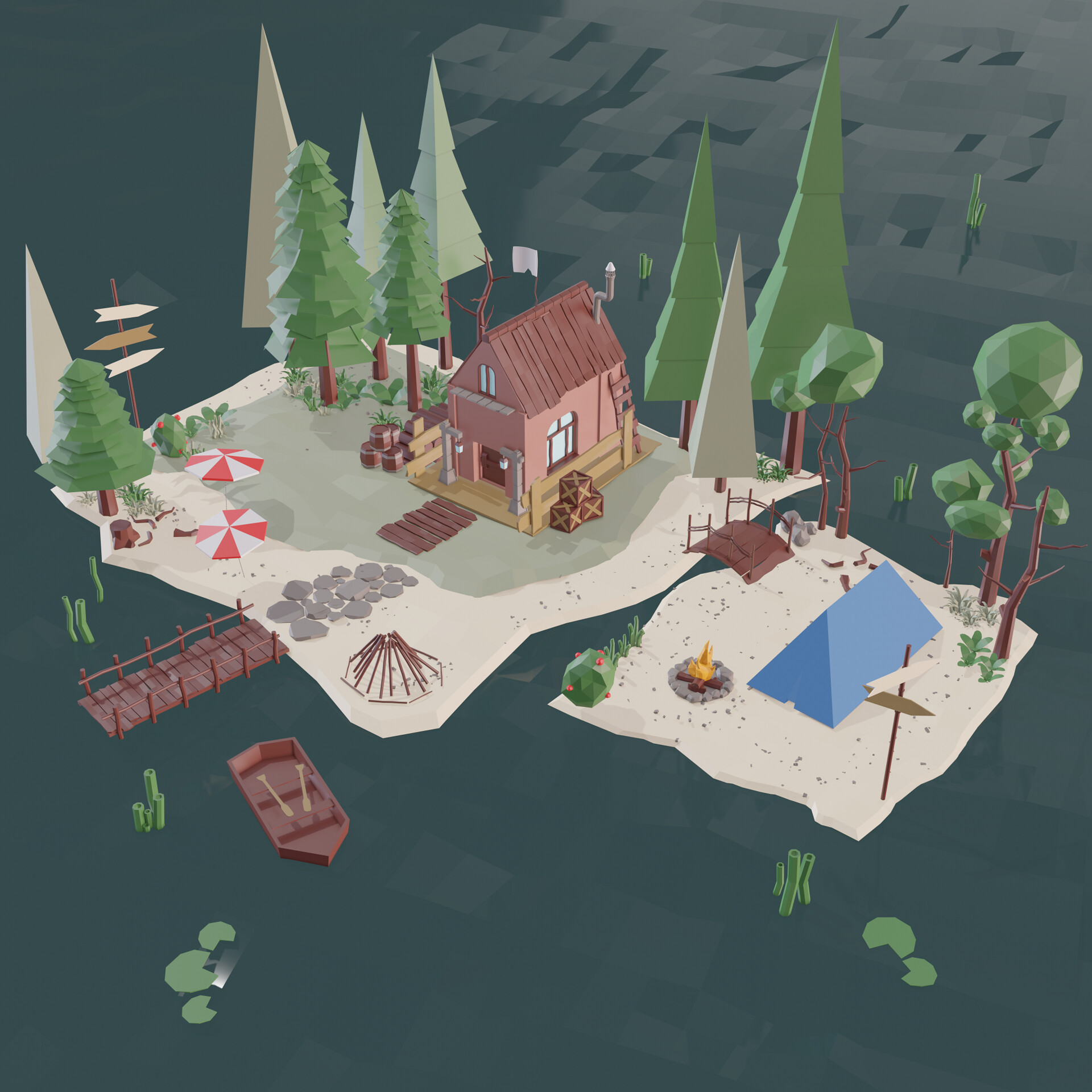 safa - 60+ low poly models pack