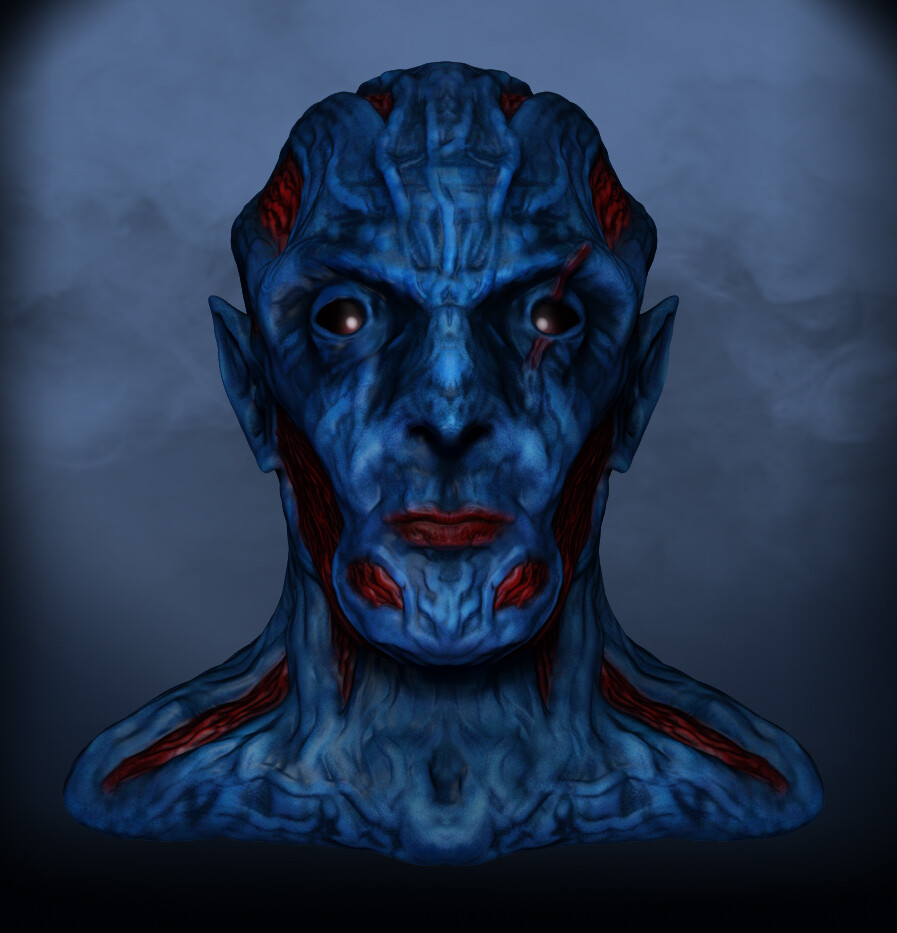 ArtStation - Alien Creature Head
