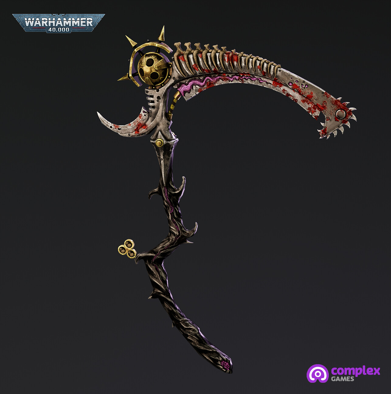 ArtStation - Warhammer 40k - Mortarion Silence