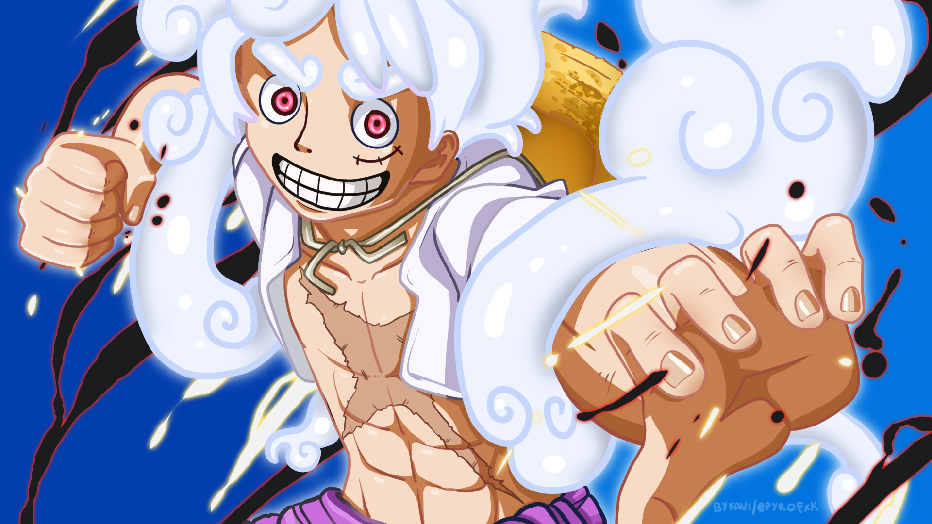 ArtStation - Luffy | 5th Gear | One Piece