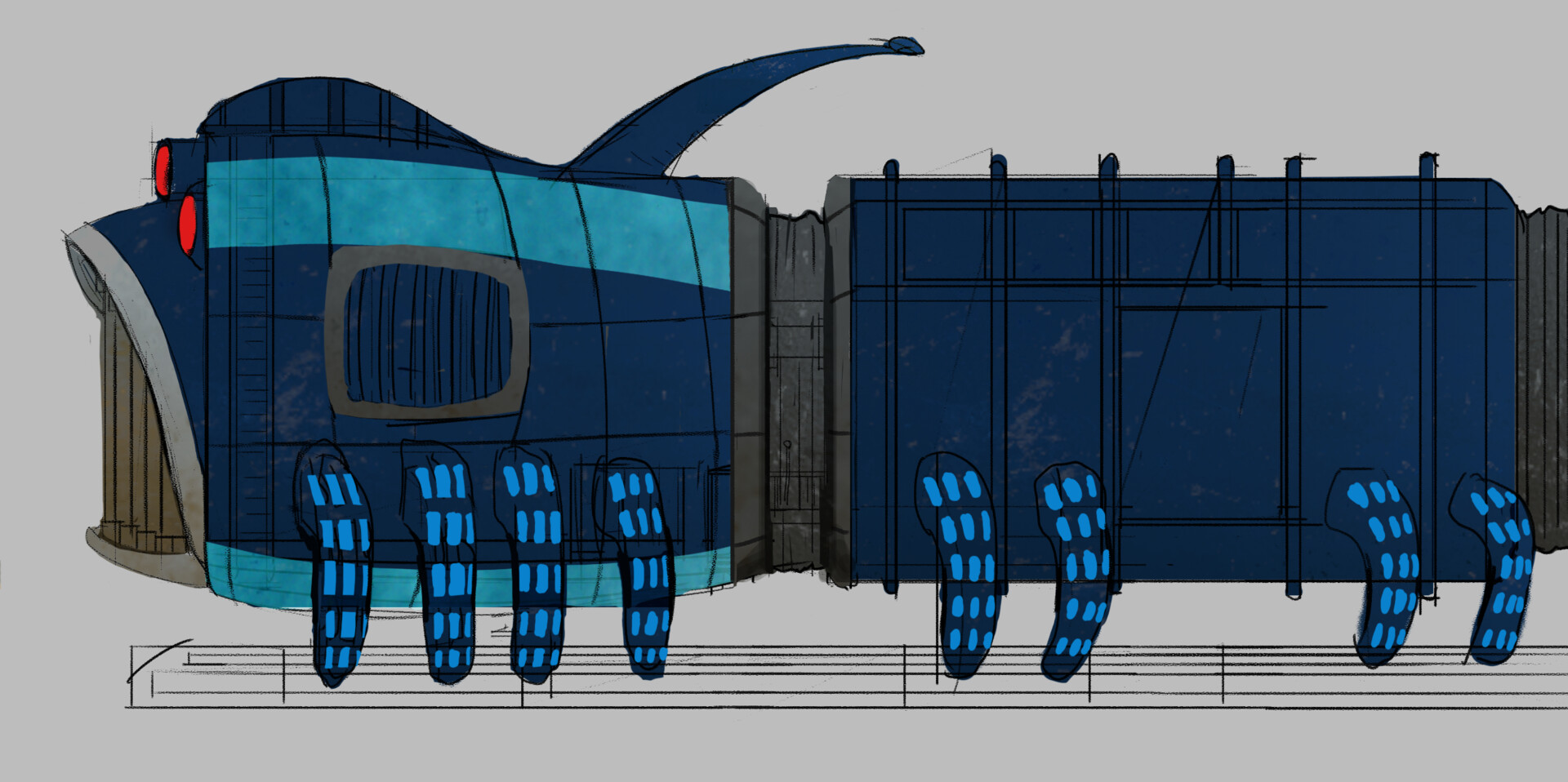 Petar Gyulev - Venator - Part 3. Hangar, Conveyor Belt and Platform