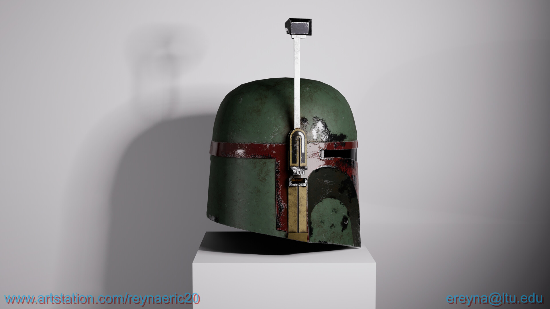 Eric Reyna - Boba Fett's helmet