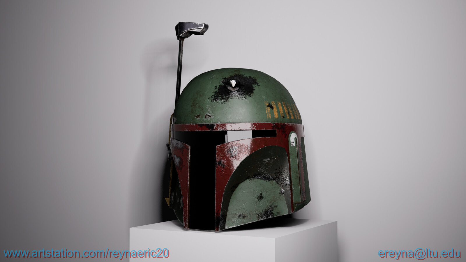 Eric Reyna - Boba Fett's helmet