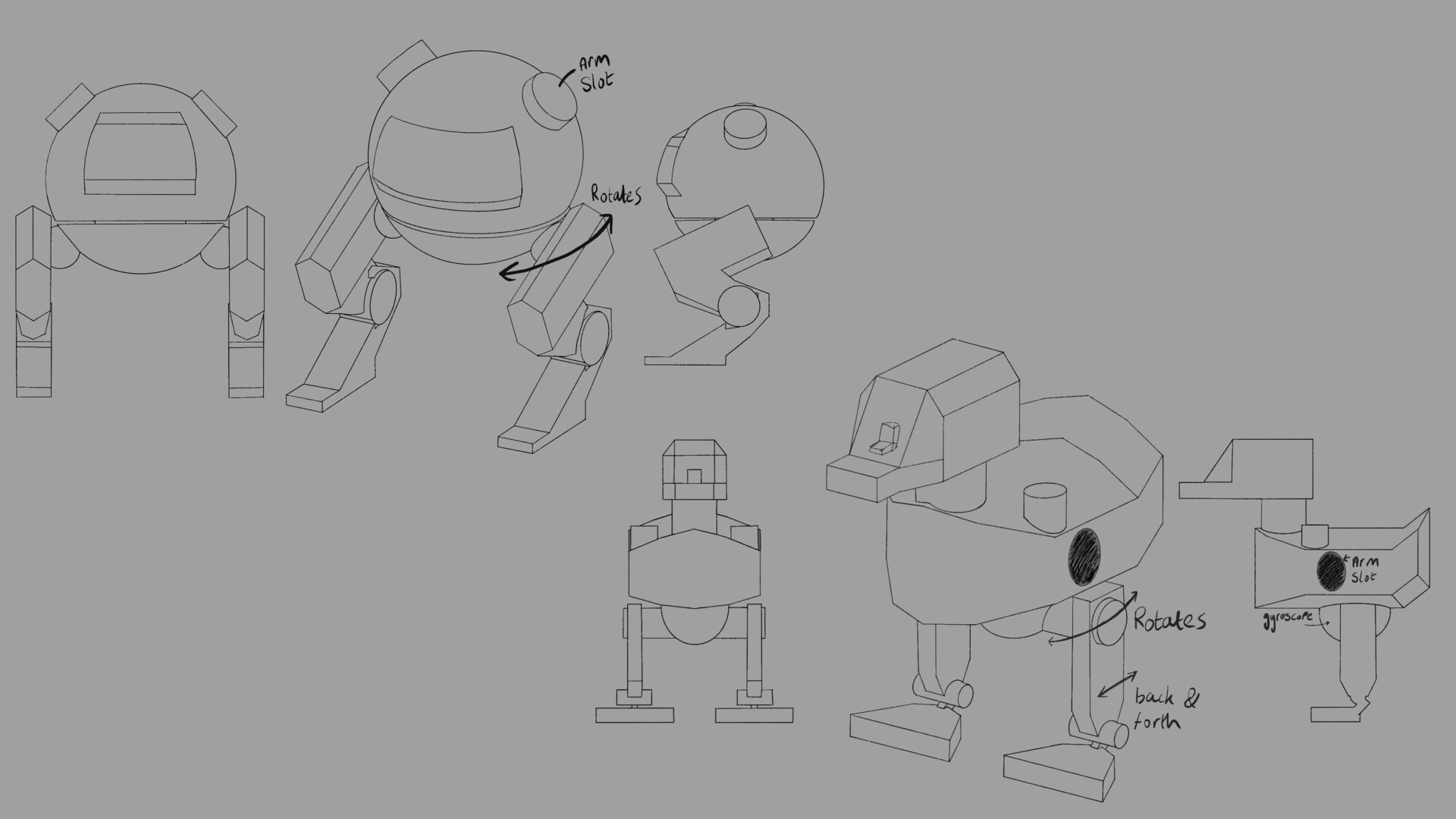 Savannah Wesley - MechHead Concept Art