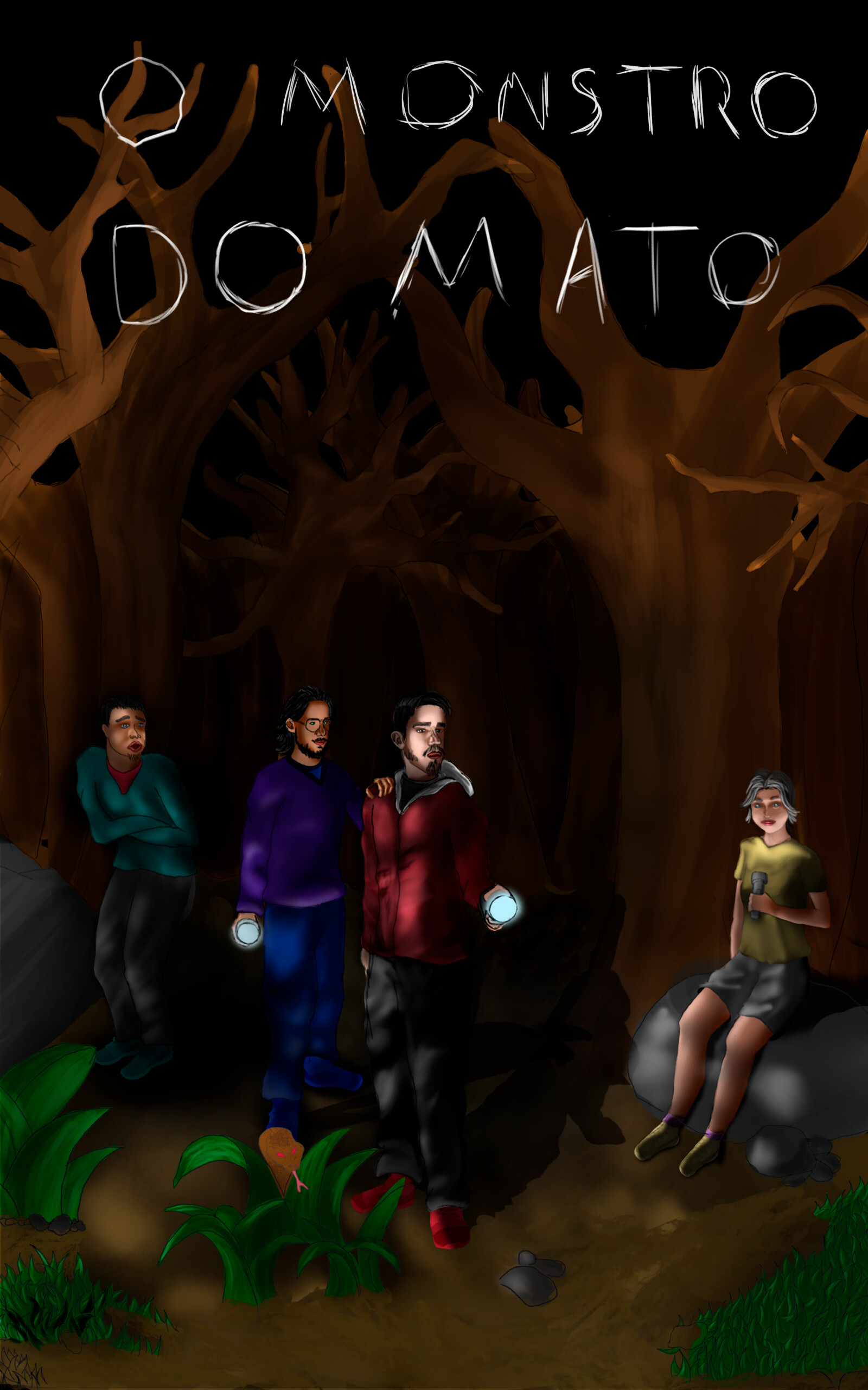 ArtStation - The bush monster