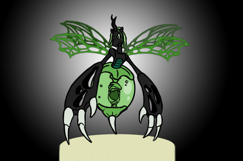 ArtStation - FanArt Queen Chrysalis Evolution