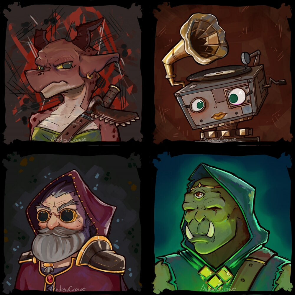 ArtStation - DnD Profiles