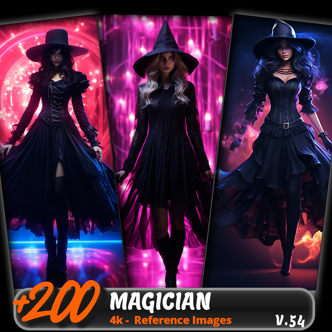 ArtStation - MAGICIAN VOL. 54/ 4K/ Reference Image
