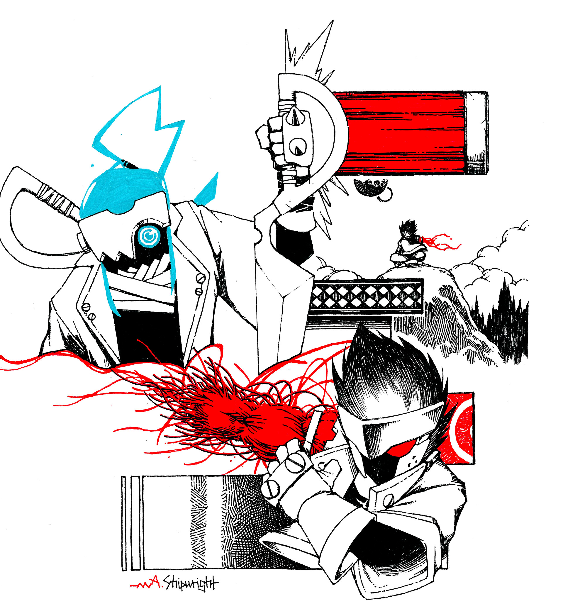 ArtStation - Scissor Cuts the String