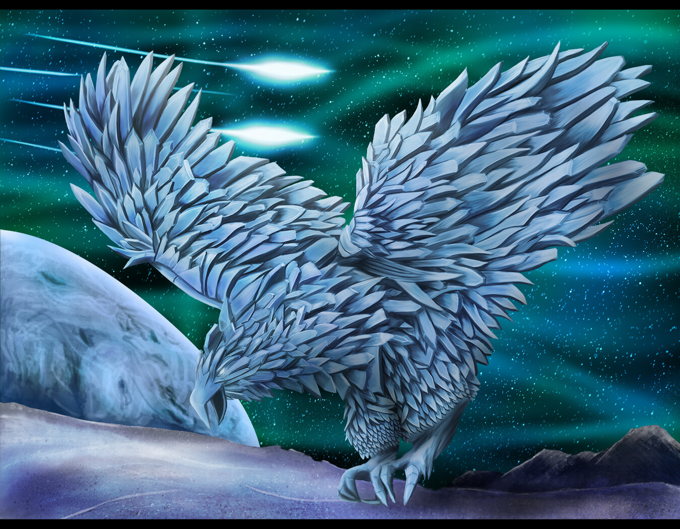 ArtStation - Winter Phoenix