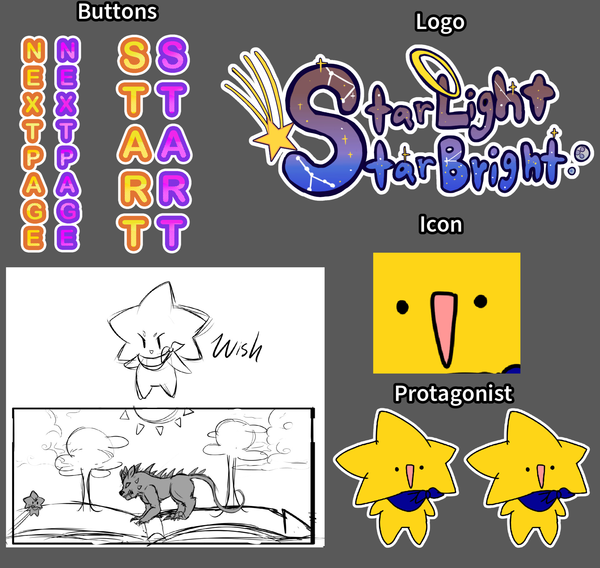 ArtStation - Star Light Bright: Assets + Concepts