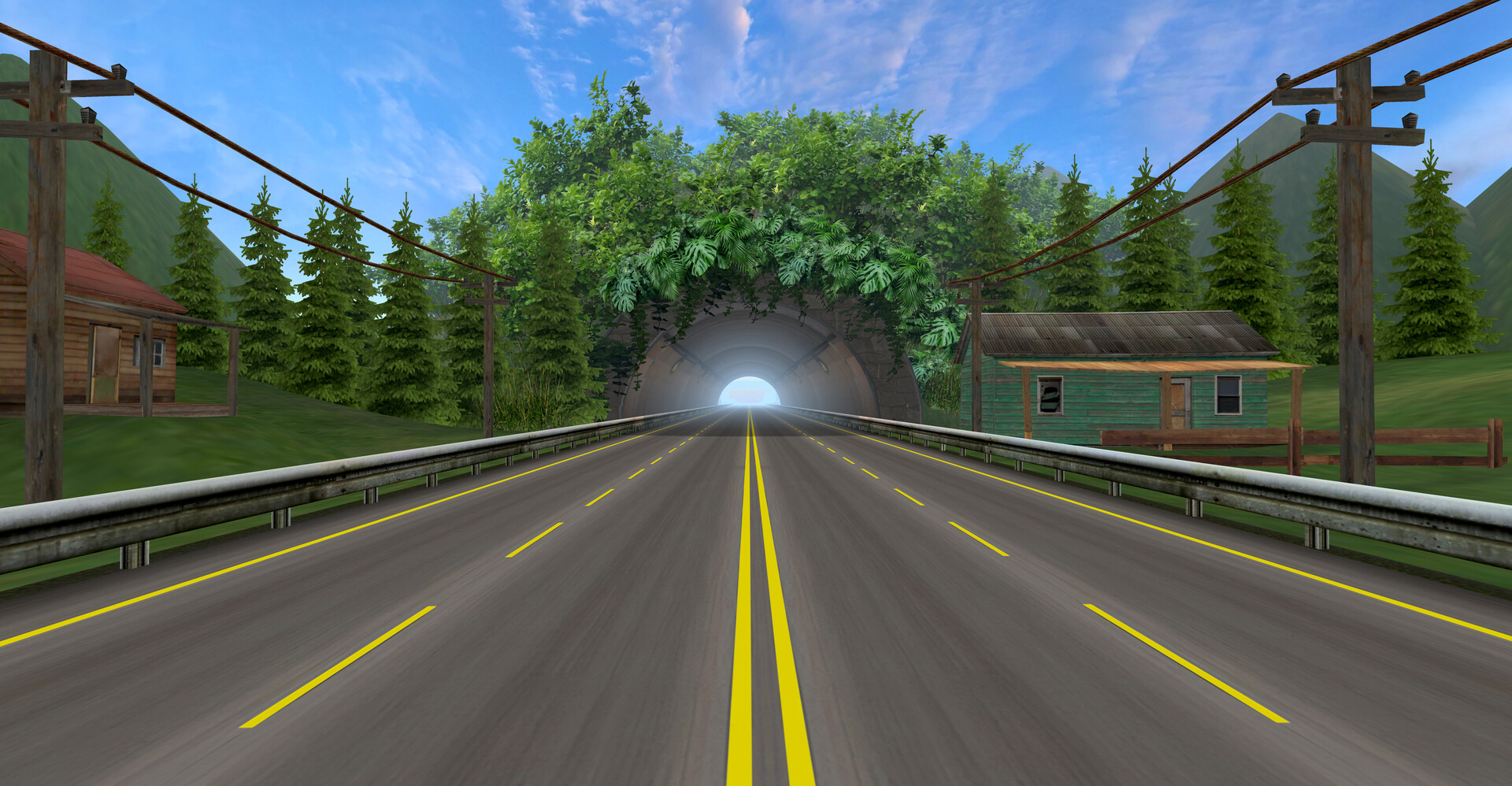 ArtStation - Bike Racer Game Environment