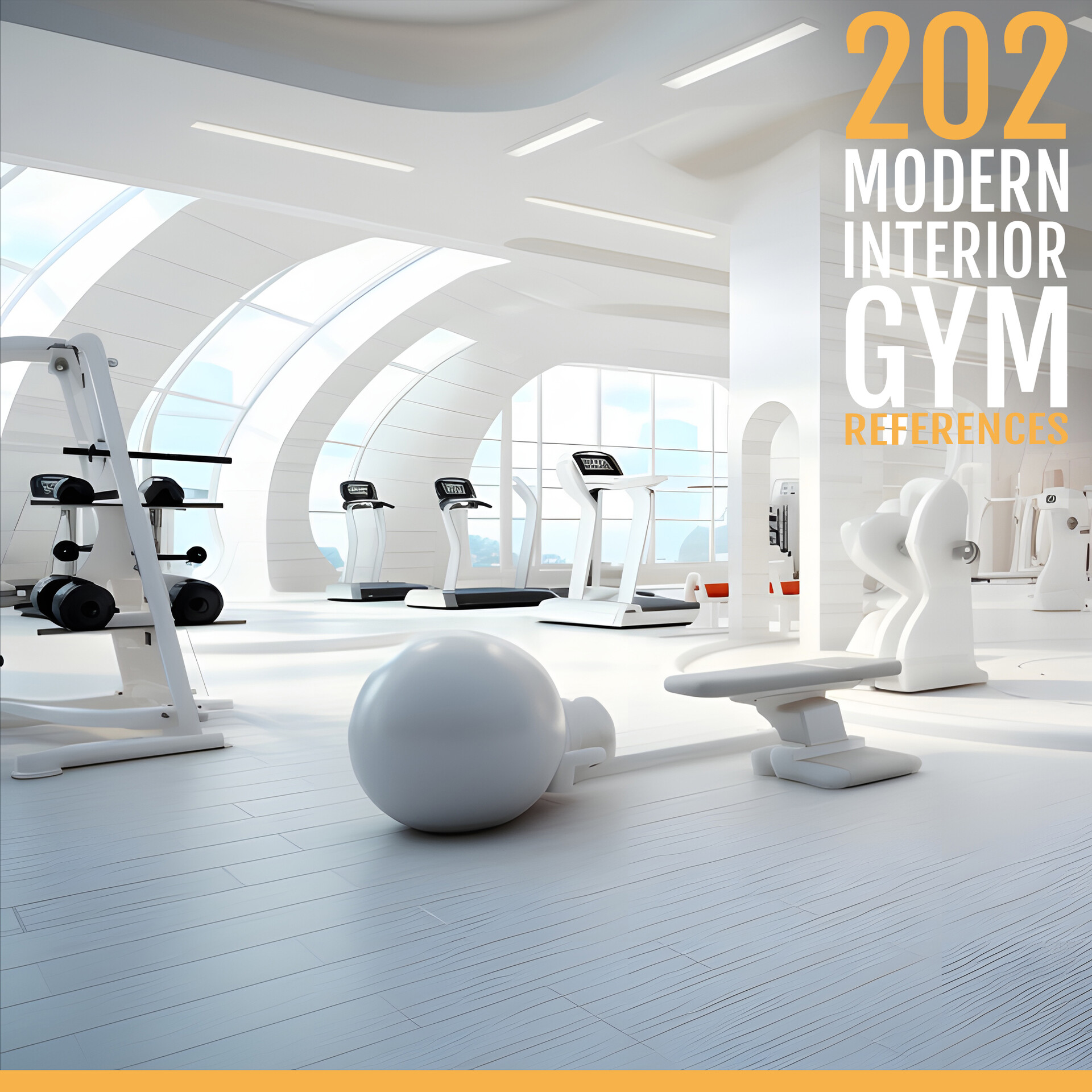 ArtStation - 202 Modern Interior Design - GYM