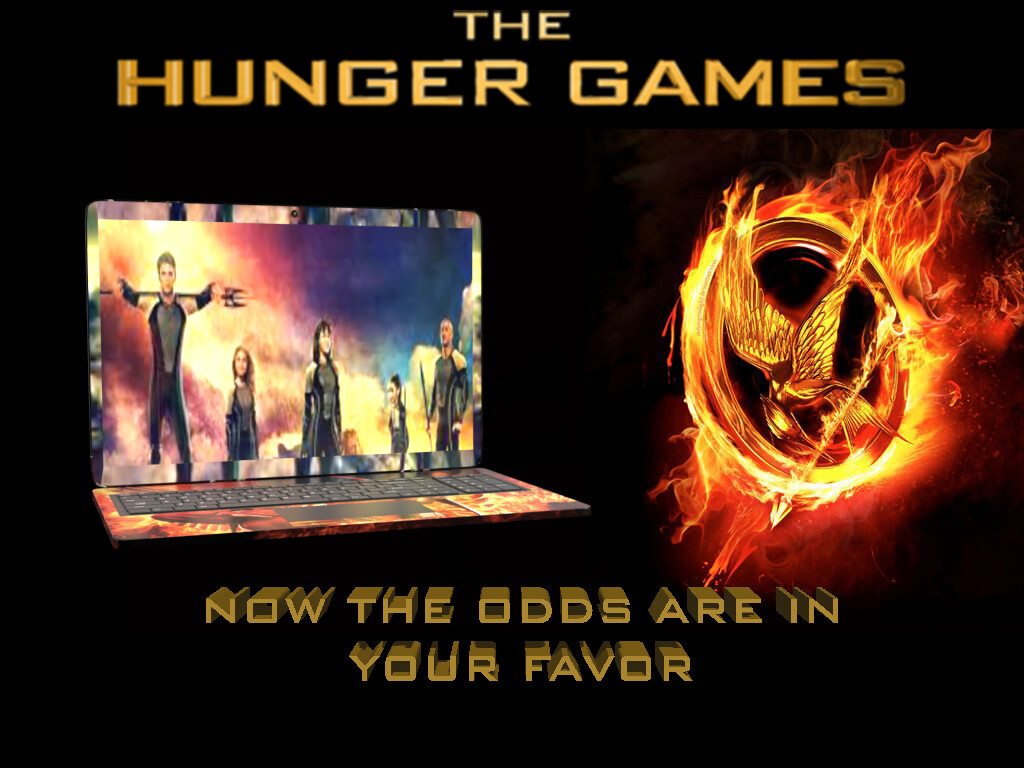 ArtStation - Hunger Games Laptop Design